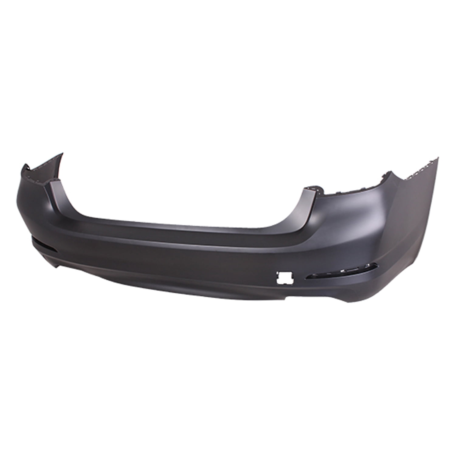 New Aftermarket CAPA Unpainted Rear Bumper Cover Replaces 51127475590 ...