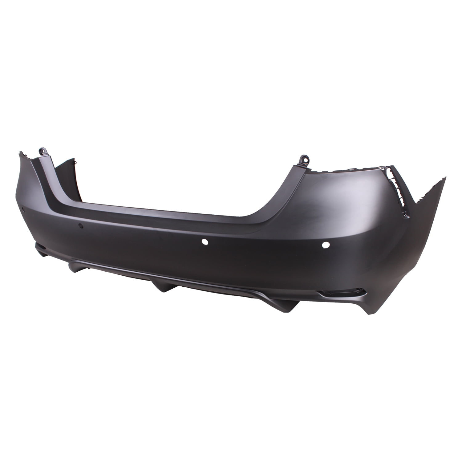 New Aftermarket CAPA Unpainted Rear Bumper Cover Replaces 521590X932 ...