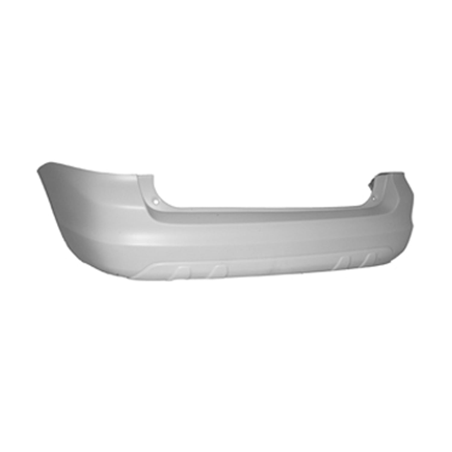 New Aftermarket CAPA Unpainted Rear Bumper Cover Replaces 521590Z902 ...