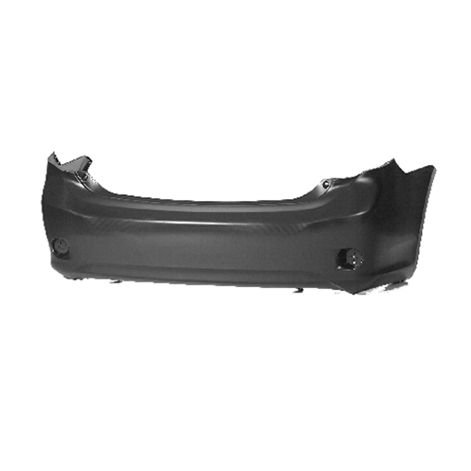 New Aftermarket CAPA Unpainted Rear Bumper Cover Replaces 5215912934 ...