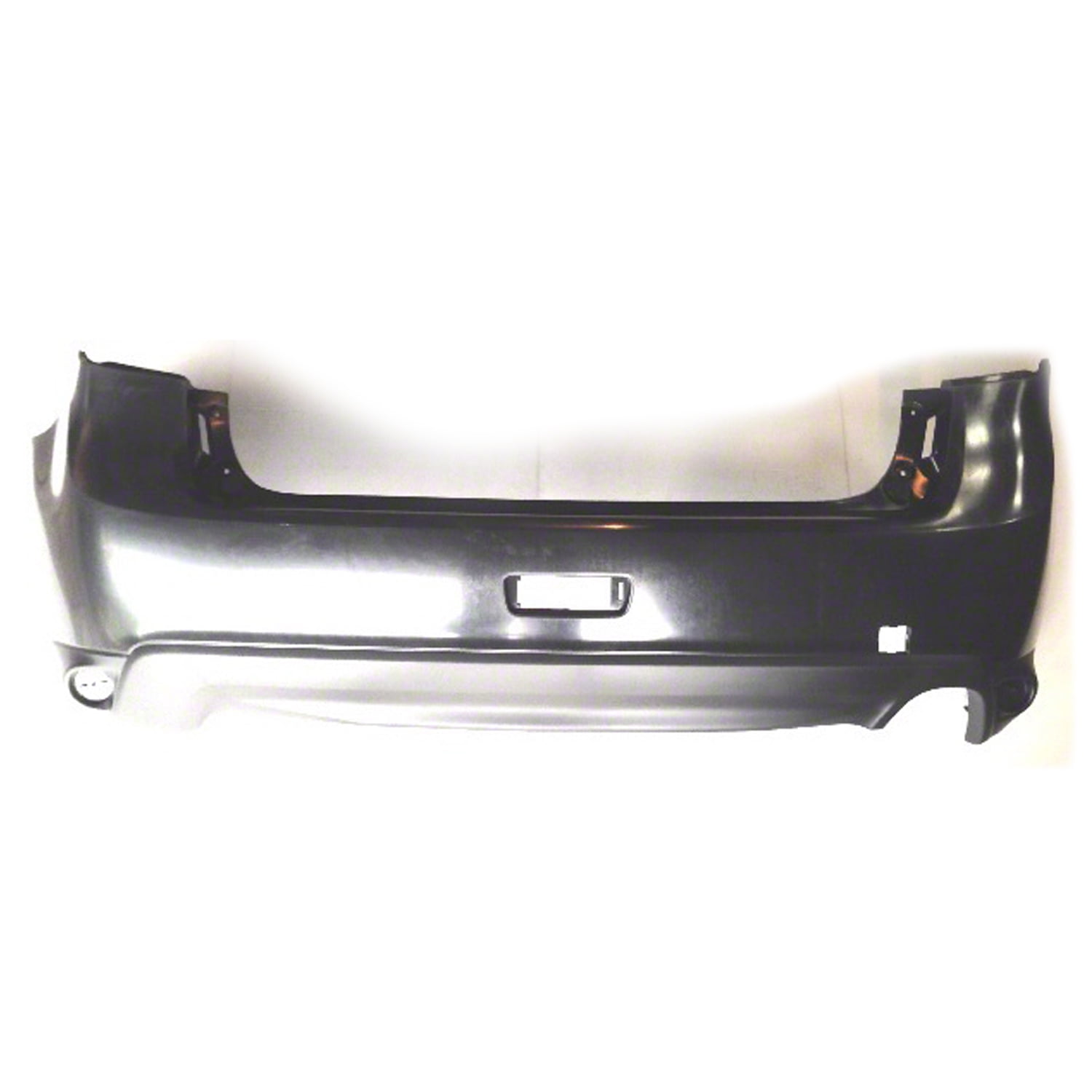 New Aftermarket CAPA Unpainted Rear Bumper Cover Replaces 6410C587 ...