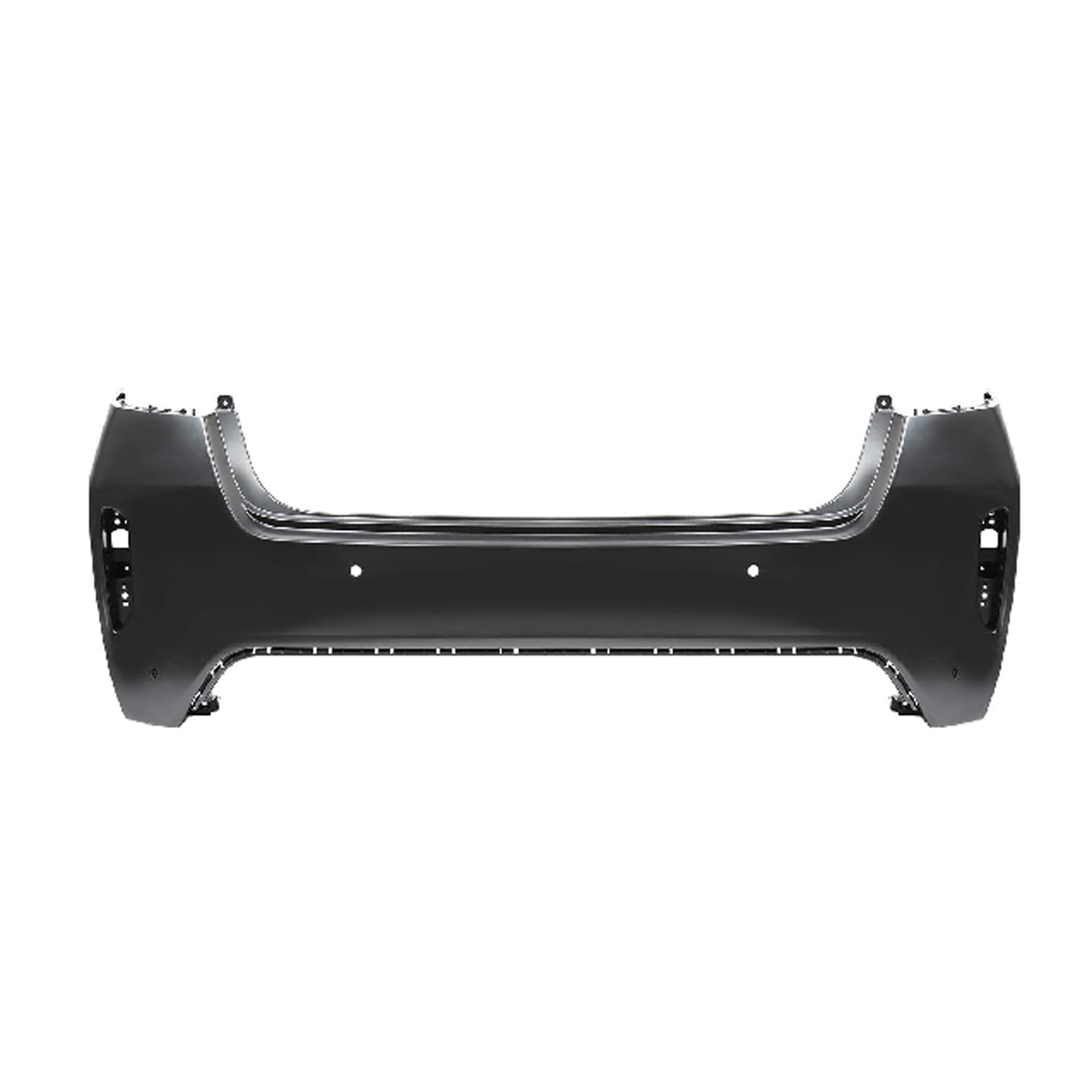 New Aftermarket CAPA Unpainted Rear Bumper Cover Replaces 86610A8030 ...