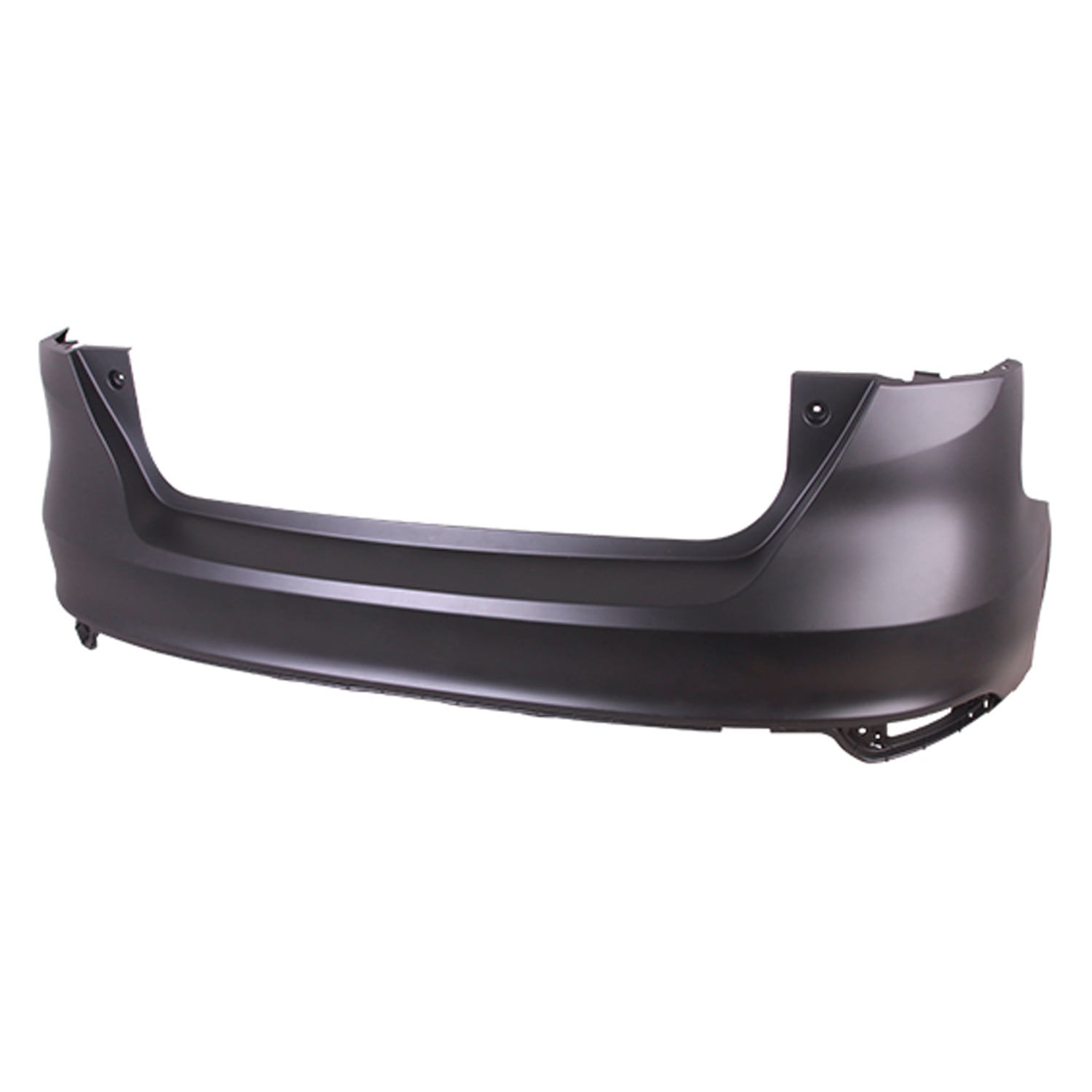 New Aftermarket CAPA Unpainted Rear Bumper Cover Replaces ...