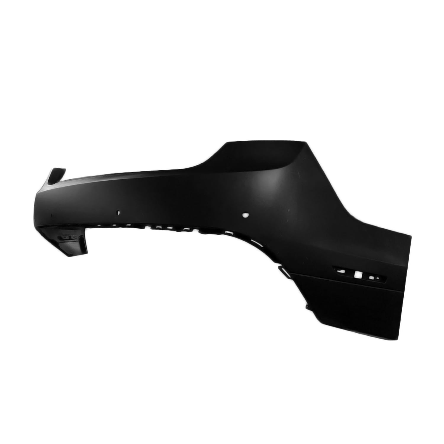 New Aftermarket CAPA Unpainted Rear Bumper Cover Replaces ...
