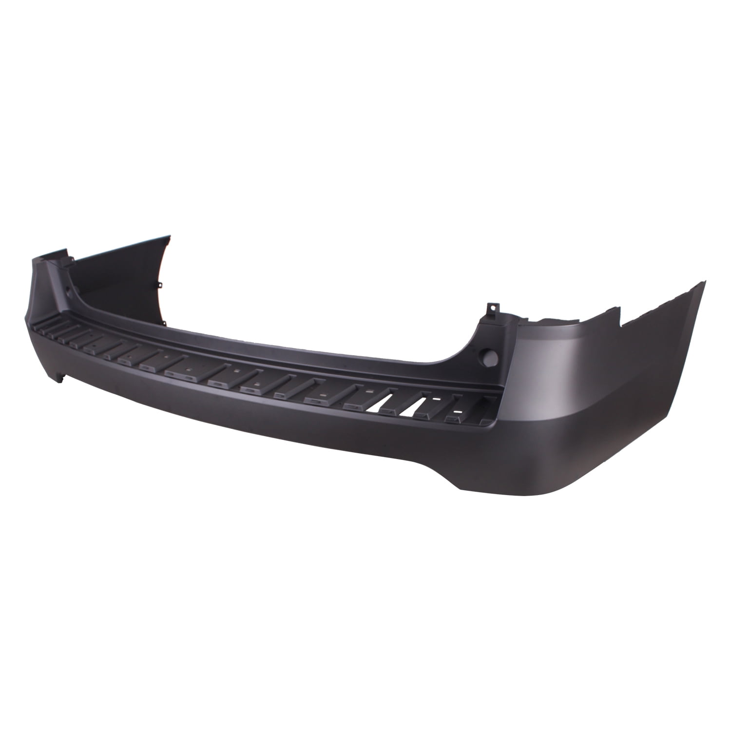 New Aftermarket CAPA Unpainted Rear Bumper Cover Replaces ...