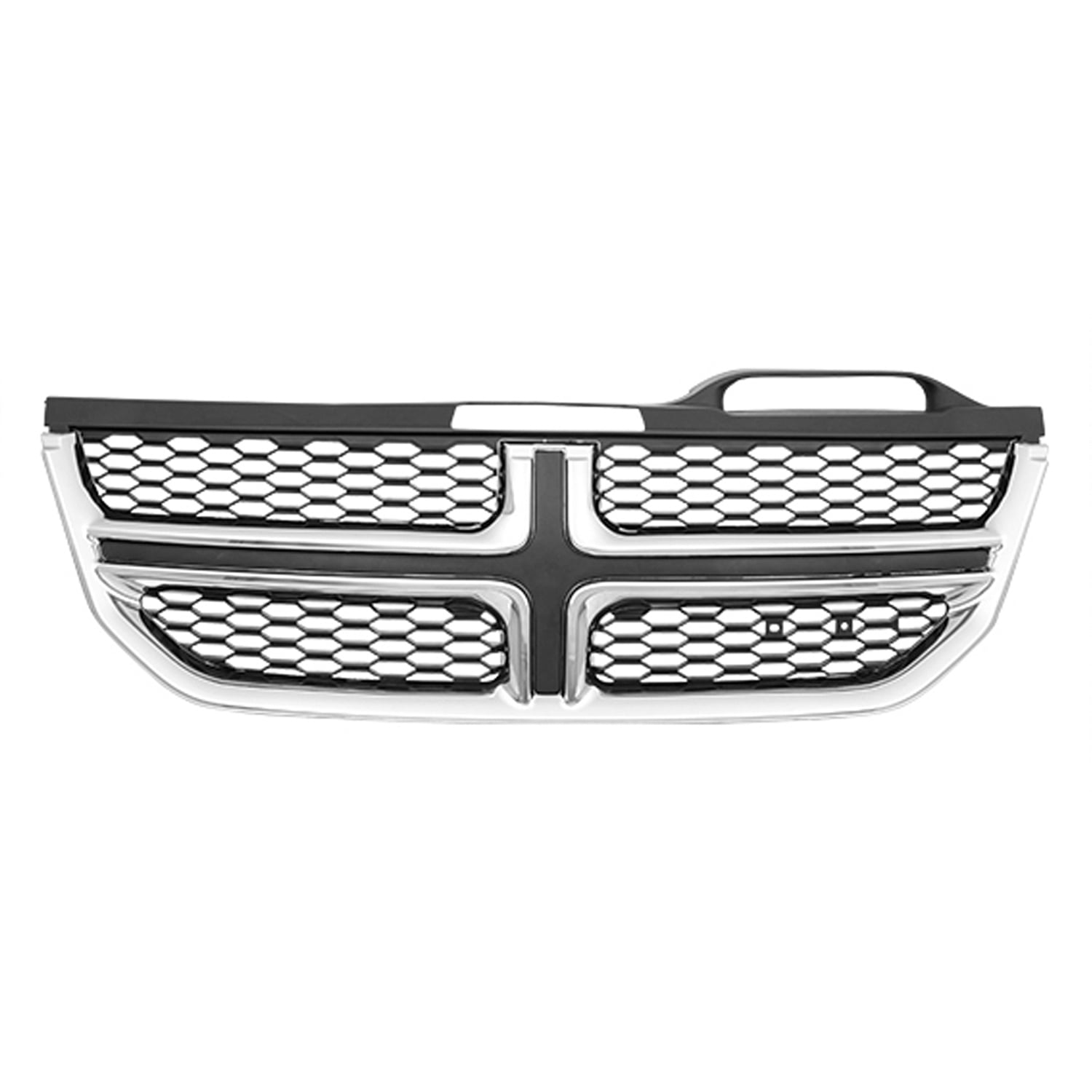 New Aftermarket Chrome And Black Front Grille 1SU84SZ0AC One Piece fits ...