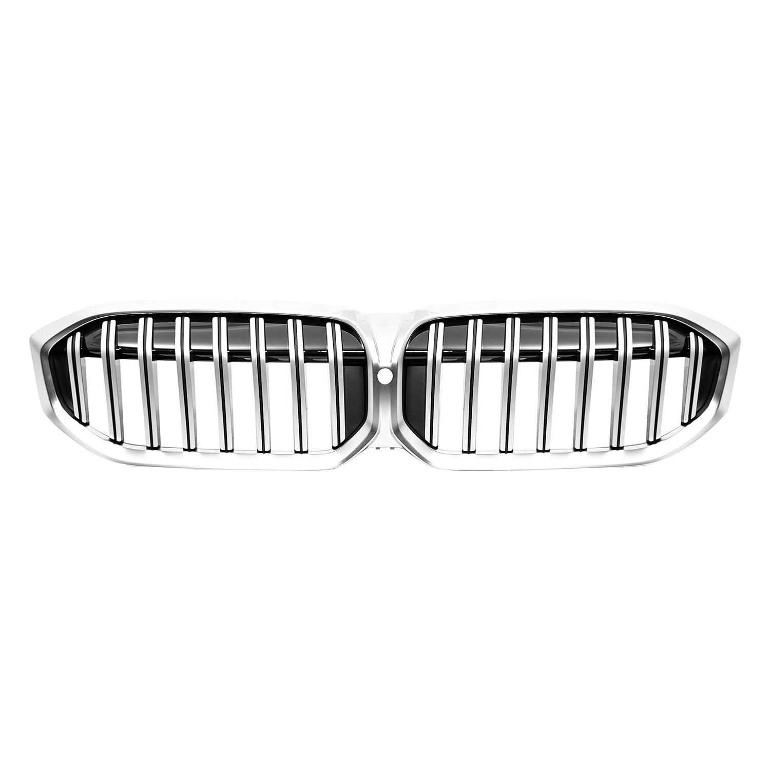 New Aftermarket Chrome / Silver Front Grille Replaces 51115A1BFA6 fits ...