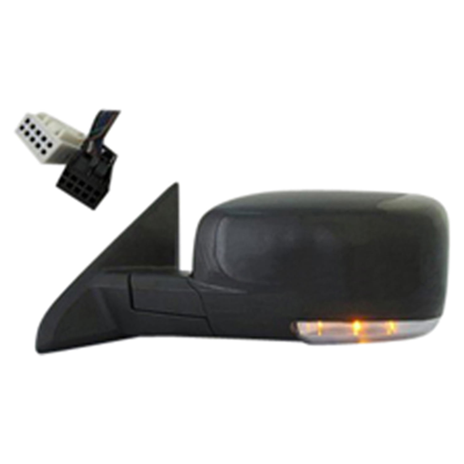 New Aftermarket Driver Side Left Heated Signal Non-Auto DimPuddle Lamp ...