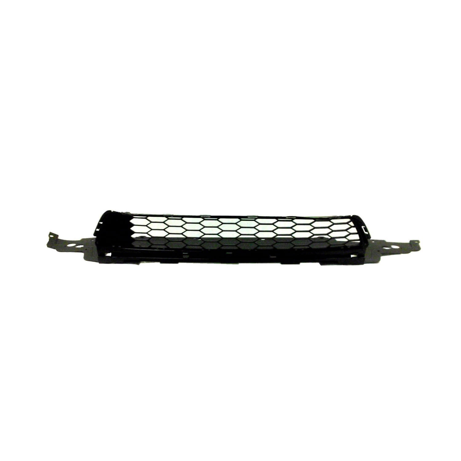 New Aftermarket Front Bumper Cover Grille; Made Of Plastic Matte Dark ...