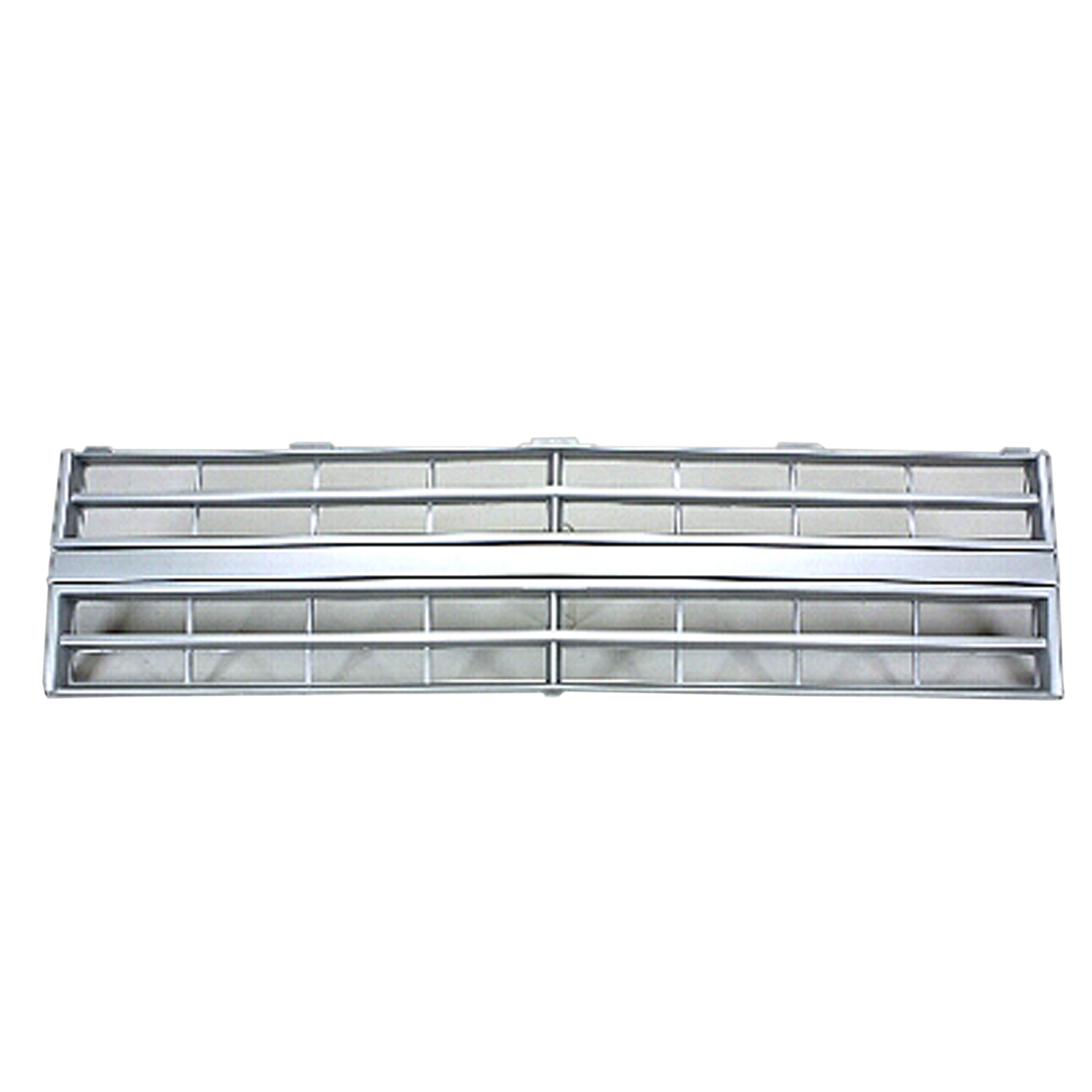 New Aftermarket Front Grille without Molding Holes Light Silver ...