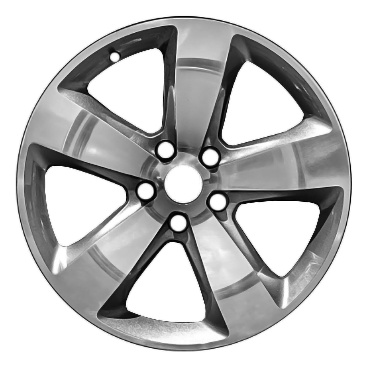 New Aftermarket Machined and Painted Charcoal Aluminum Wheel 20 x 8 ...