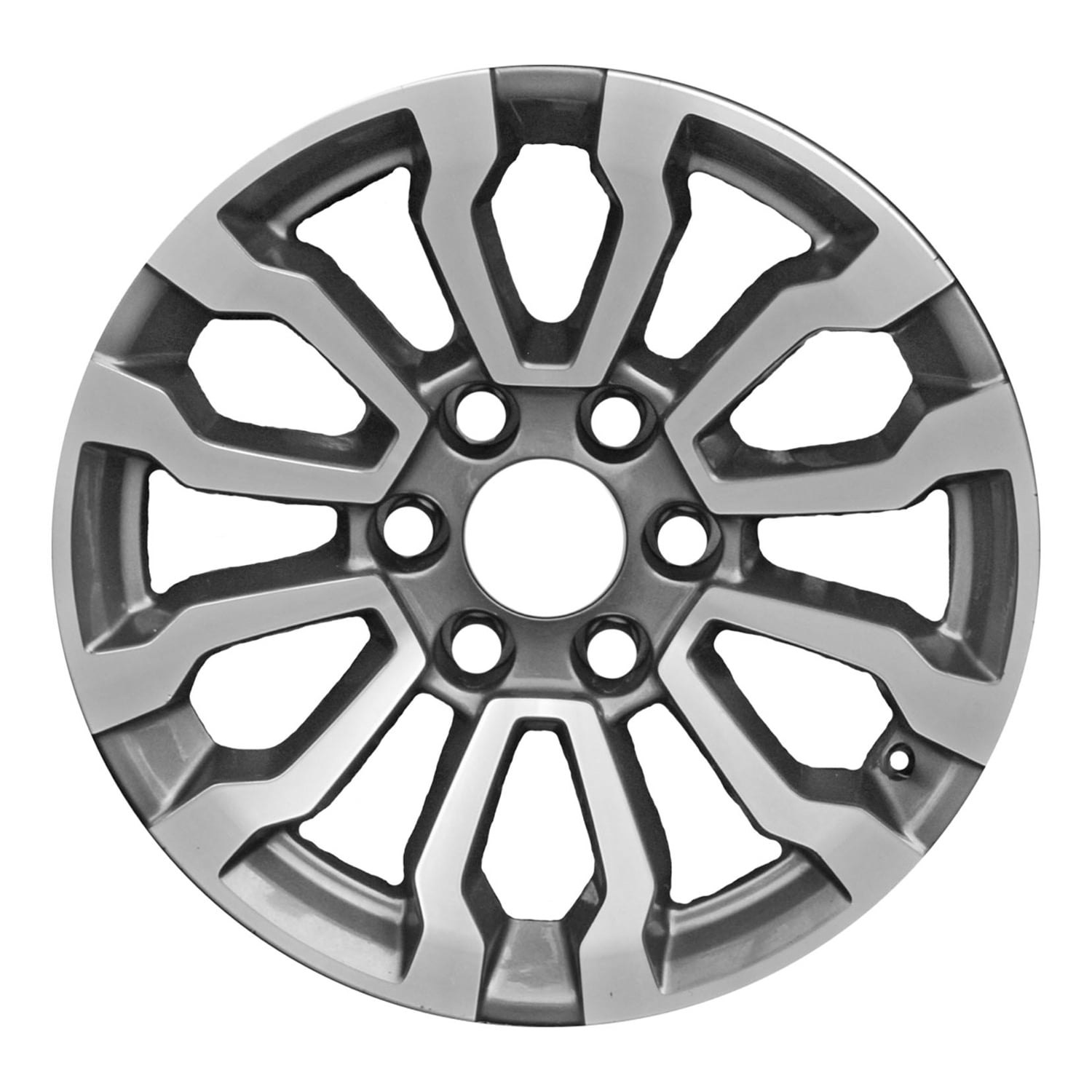 New Aftermarket Machined and Painted Dark Charcoal Metallic Aluminum ...