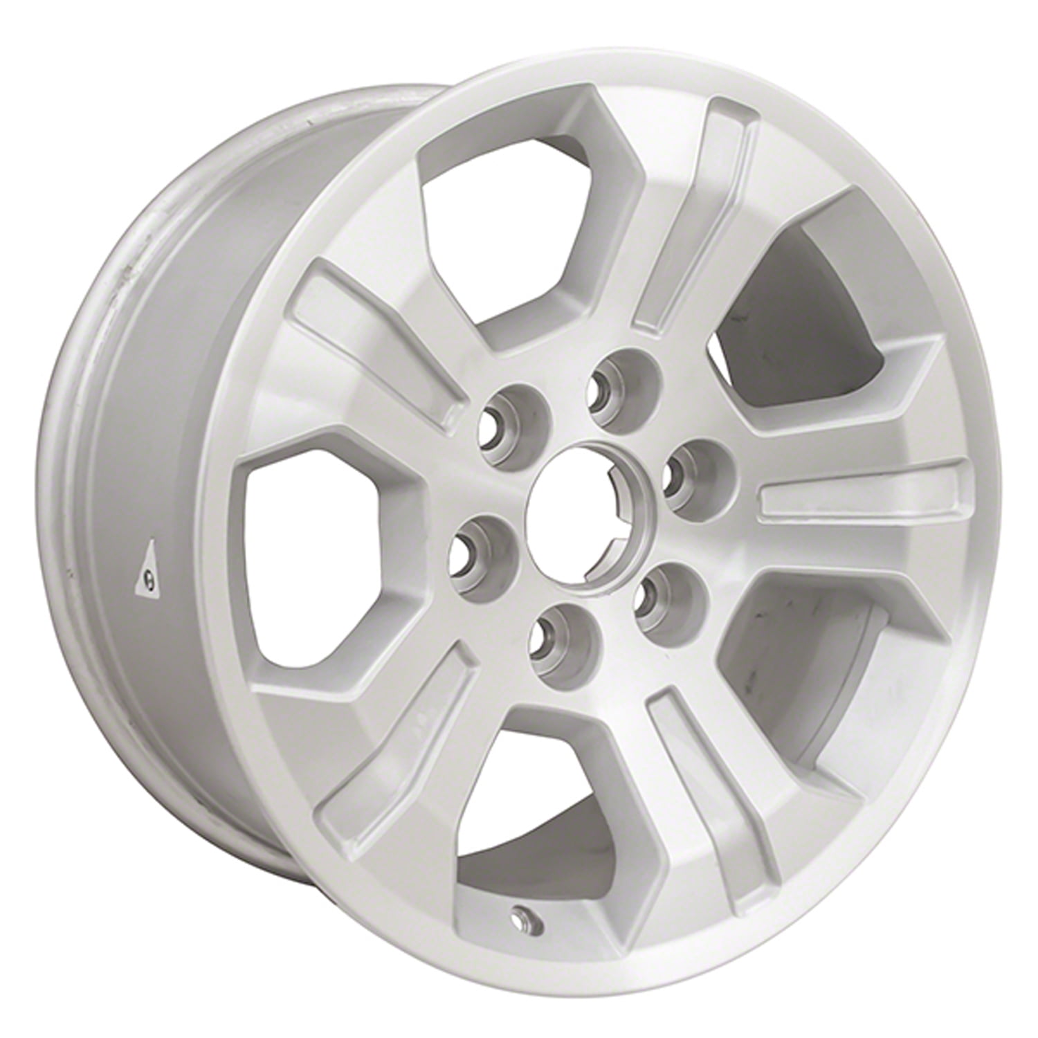 New Aftermarket Machined and Painted Silver Aluminum Wheel 18 x 8.5 ...