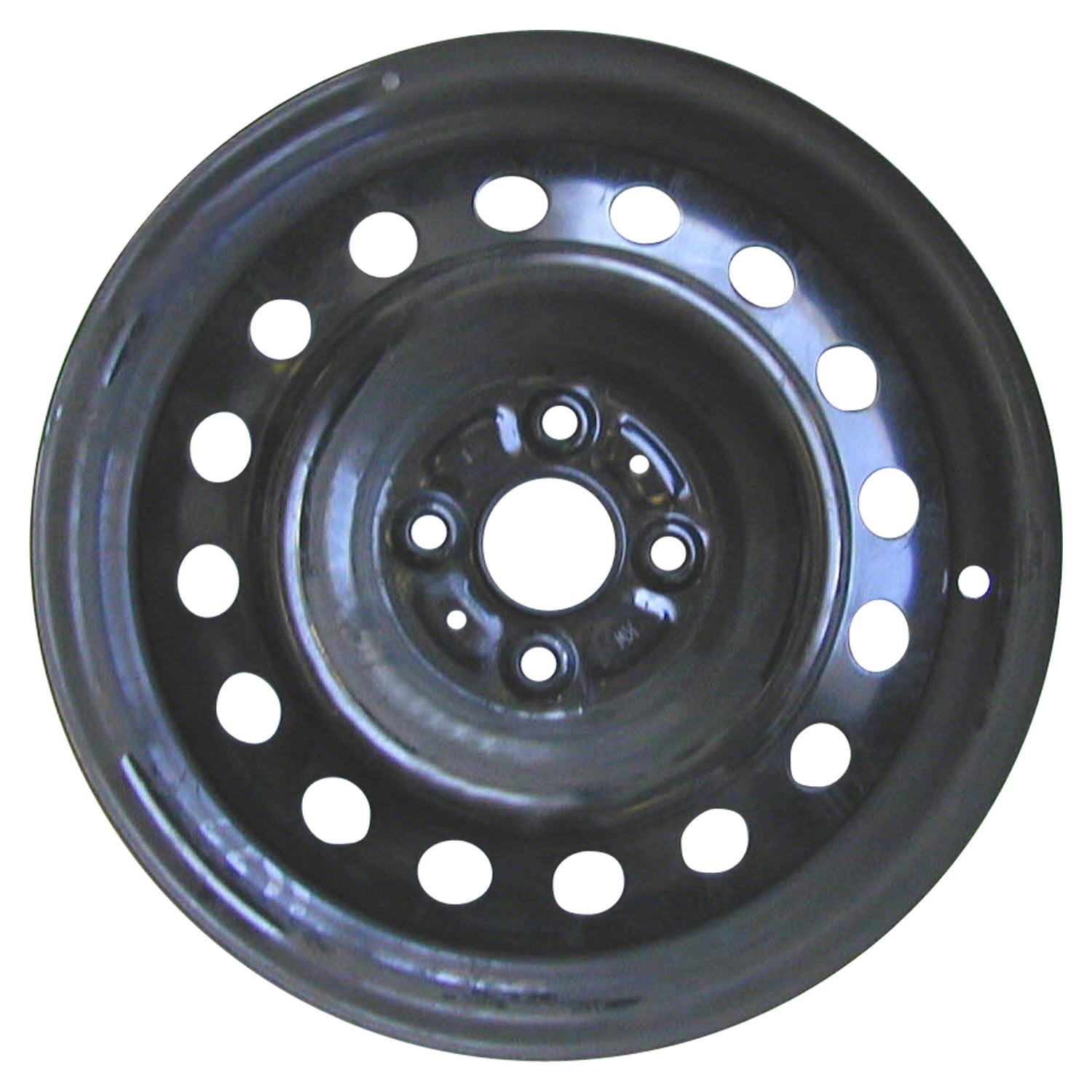 New Aftermarket Painted Black Steel Wheel 15 x 6 4261152120 16 Hole ...