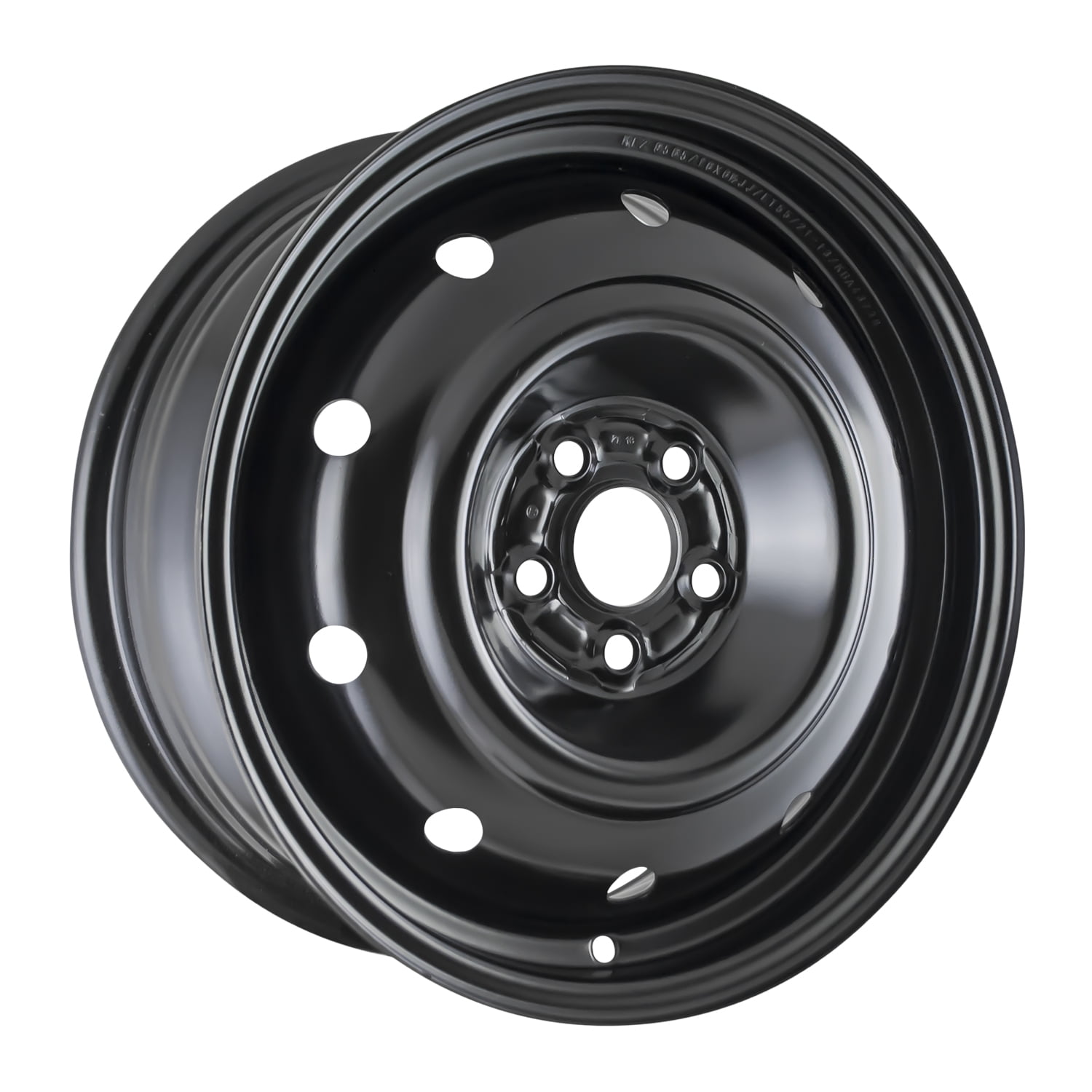 New Aftermarket Painted Black Steel Wheel 16 x 6.5 28111FC070 10 Hole ...