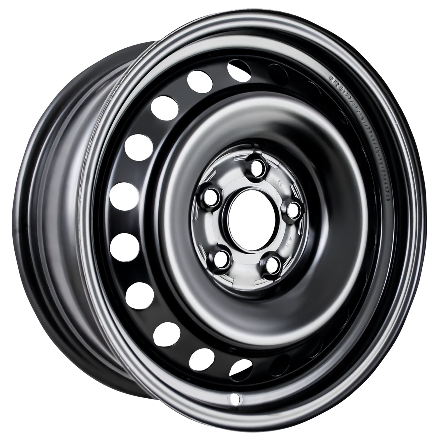 New Aftermarket Painted Black Steel Wheel 16 x 6.5 40300JM00B 20 Hole ...
