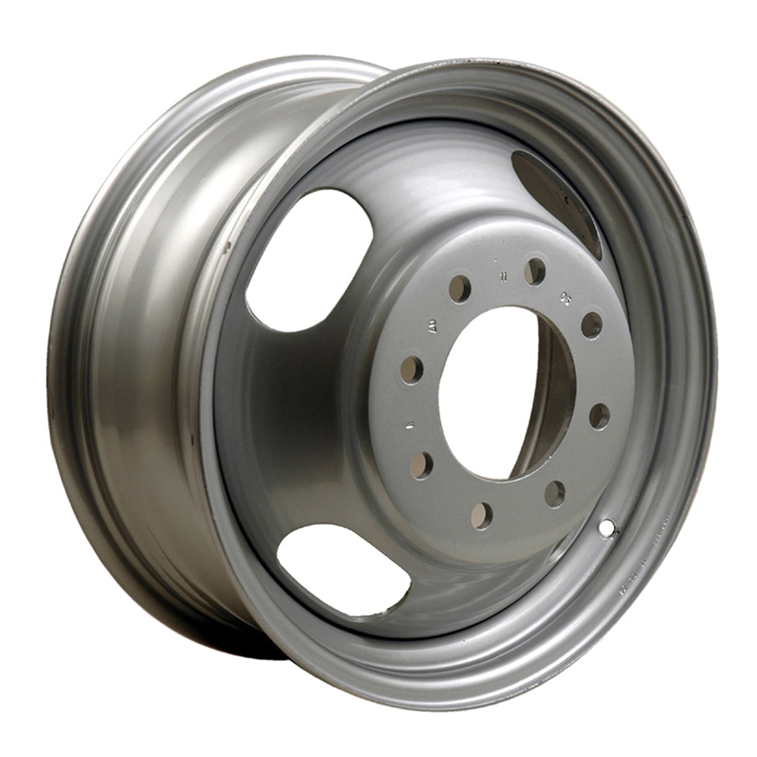 New Aftermarket Painted Flat Silver Steel Wheel 16 x 6.5 22820201 fits ...