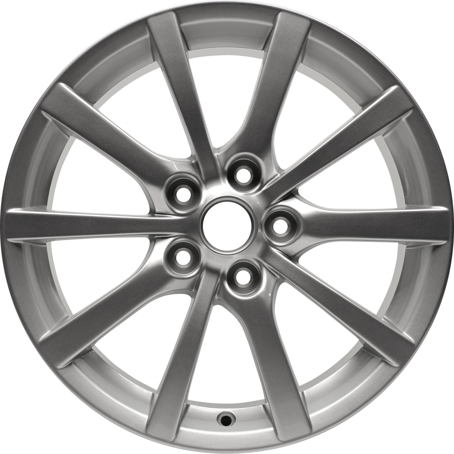 New Aftermarket Painted Silver Aluminum Wheel 17 x 7 9965387070 fits ...
