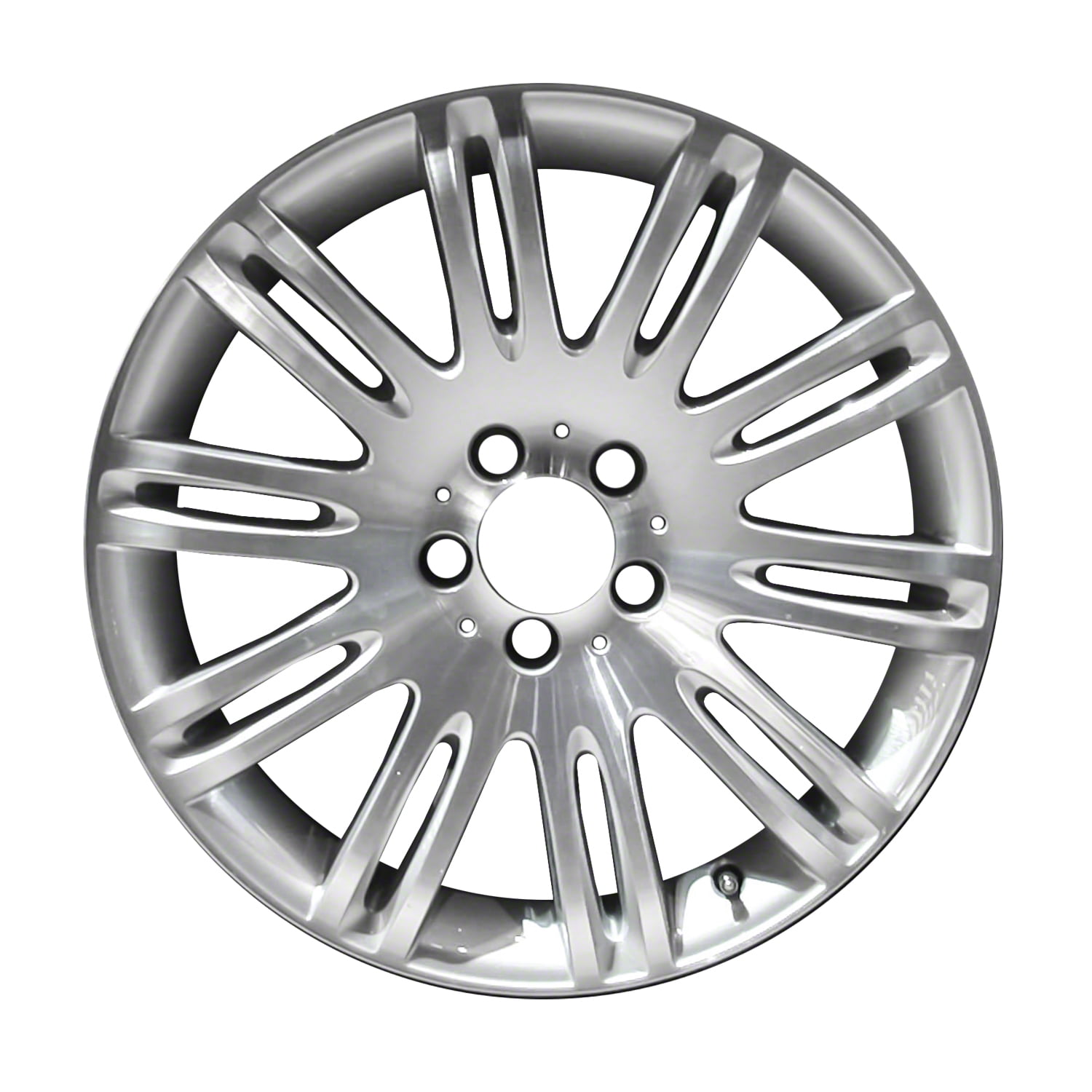 New Aftermarket Painted Sparkle Silver Aluminum Wheel 18 x 8.5 ...