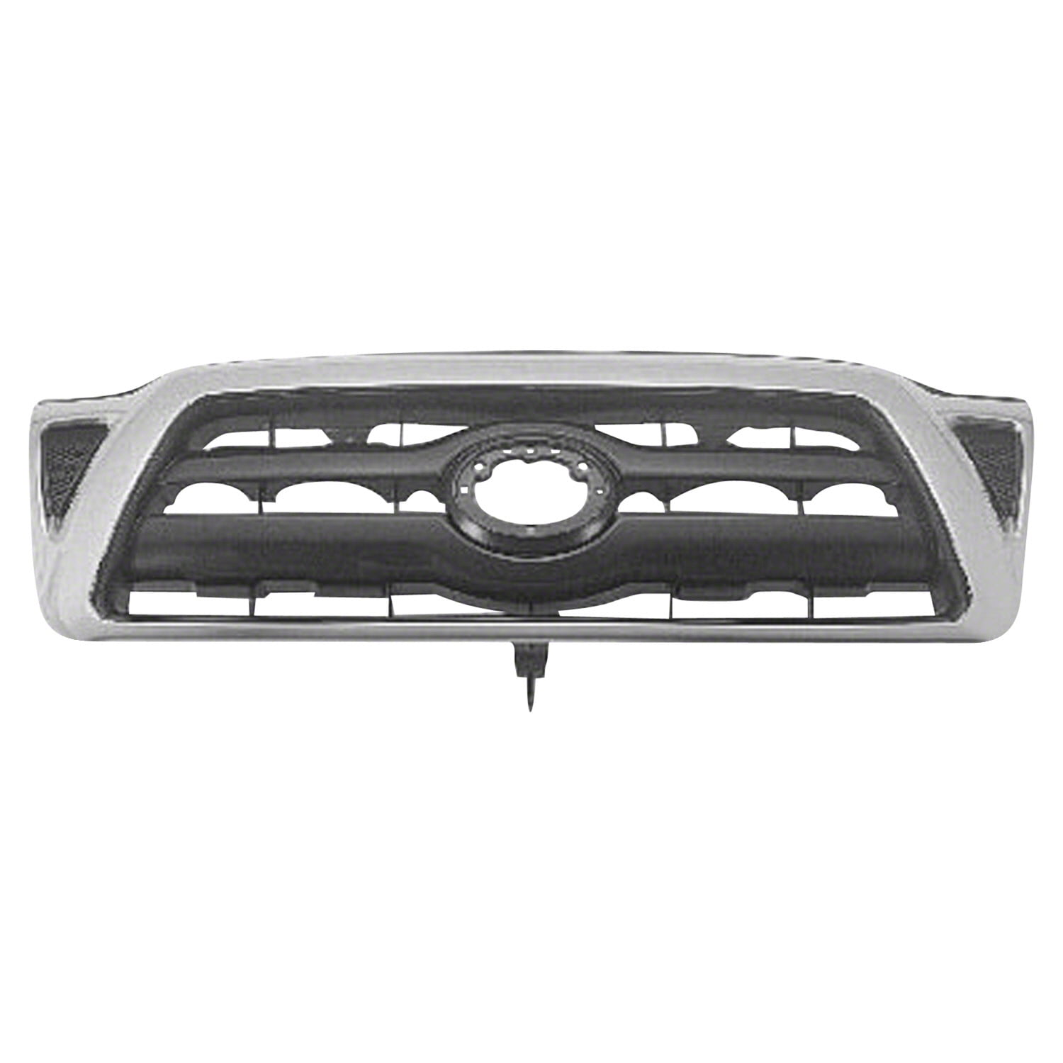New Aftermarket Premium Fit Black / Chrome Front Grille 5310004360 fits ...