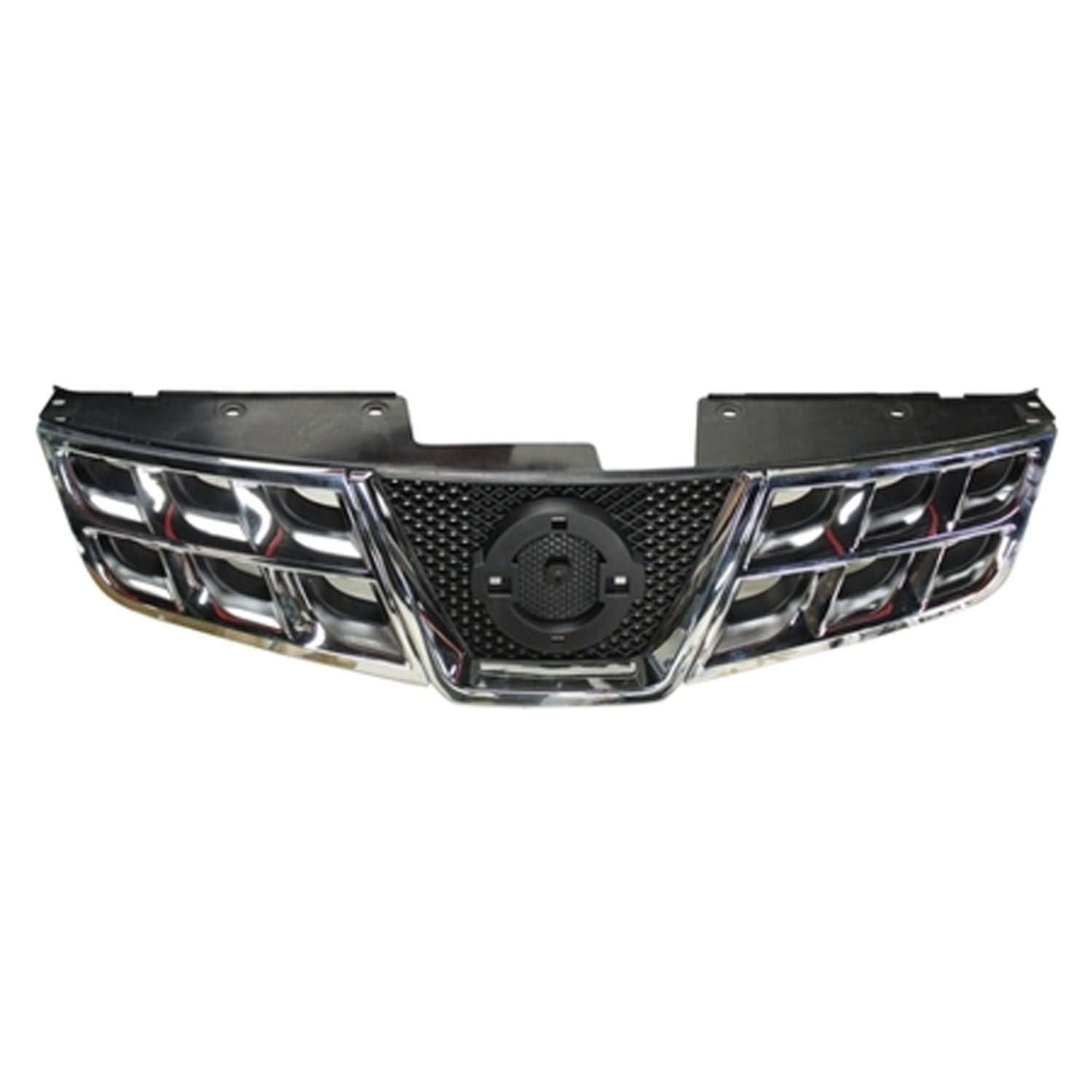 New Aftermarket Premium Fit Black / Chrome Front Grille 623101VK0A fits ...