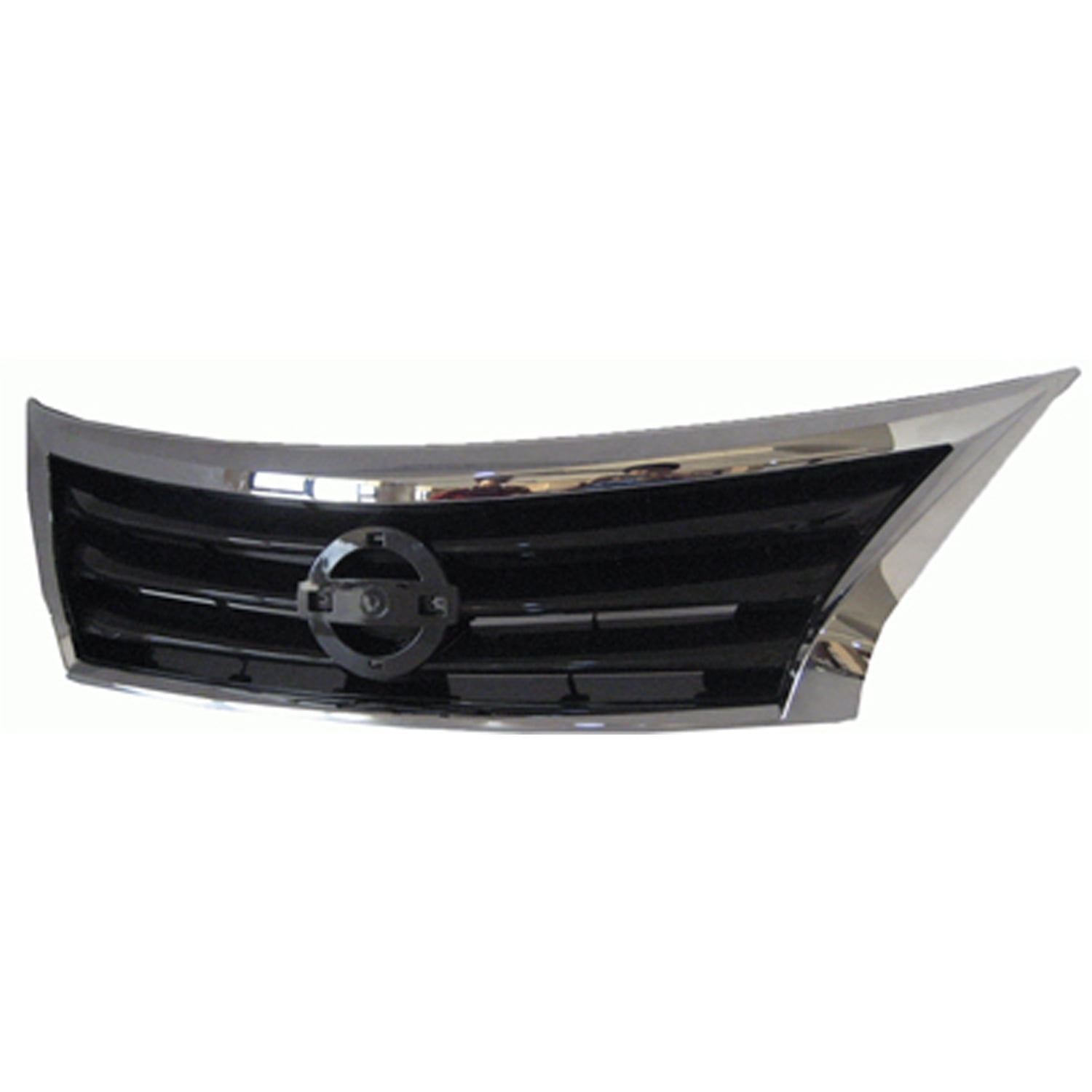New Aftermarket Premium Fit Black / Chrome Front Grille 623103TA0A fits ...
