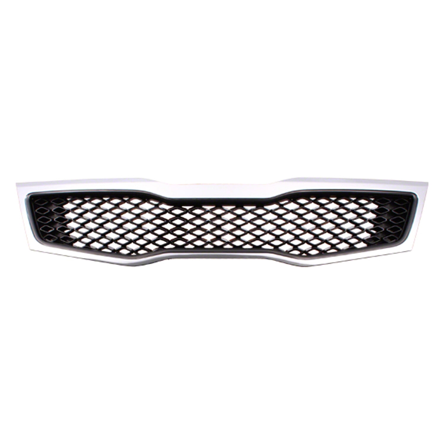 New Aftermarket Premium Fit Black / Chrome Front Grille 863502T000 fits ...