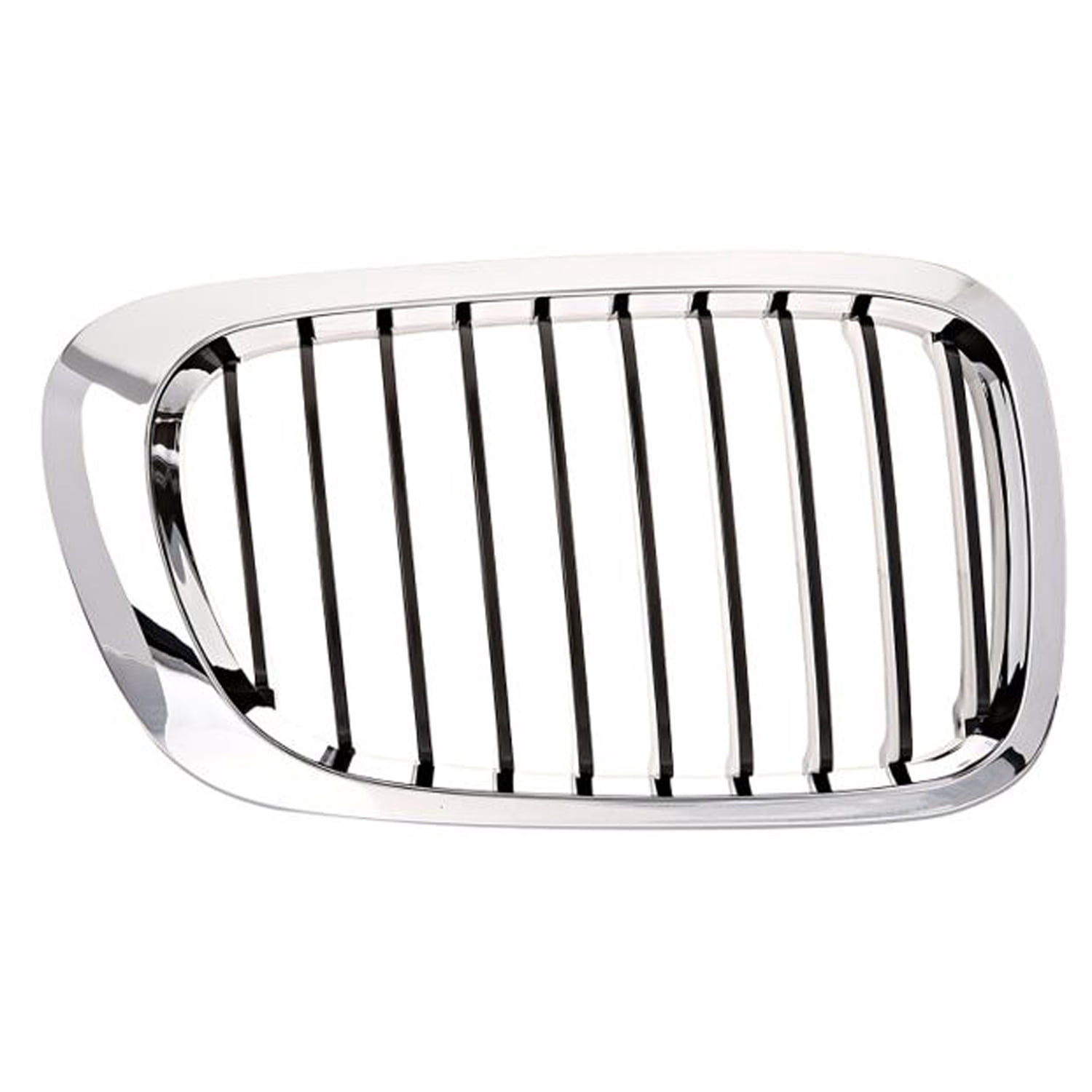 New Aftermarket Premium Fit Black / Chrome Passenger Side Grille ...