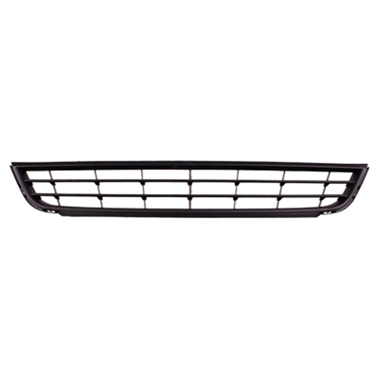 New Aftermarket Premium Fit Black Front Bumper Cover Grille ...