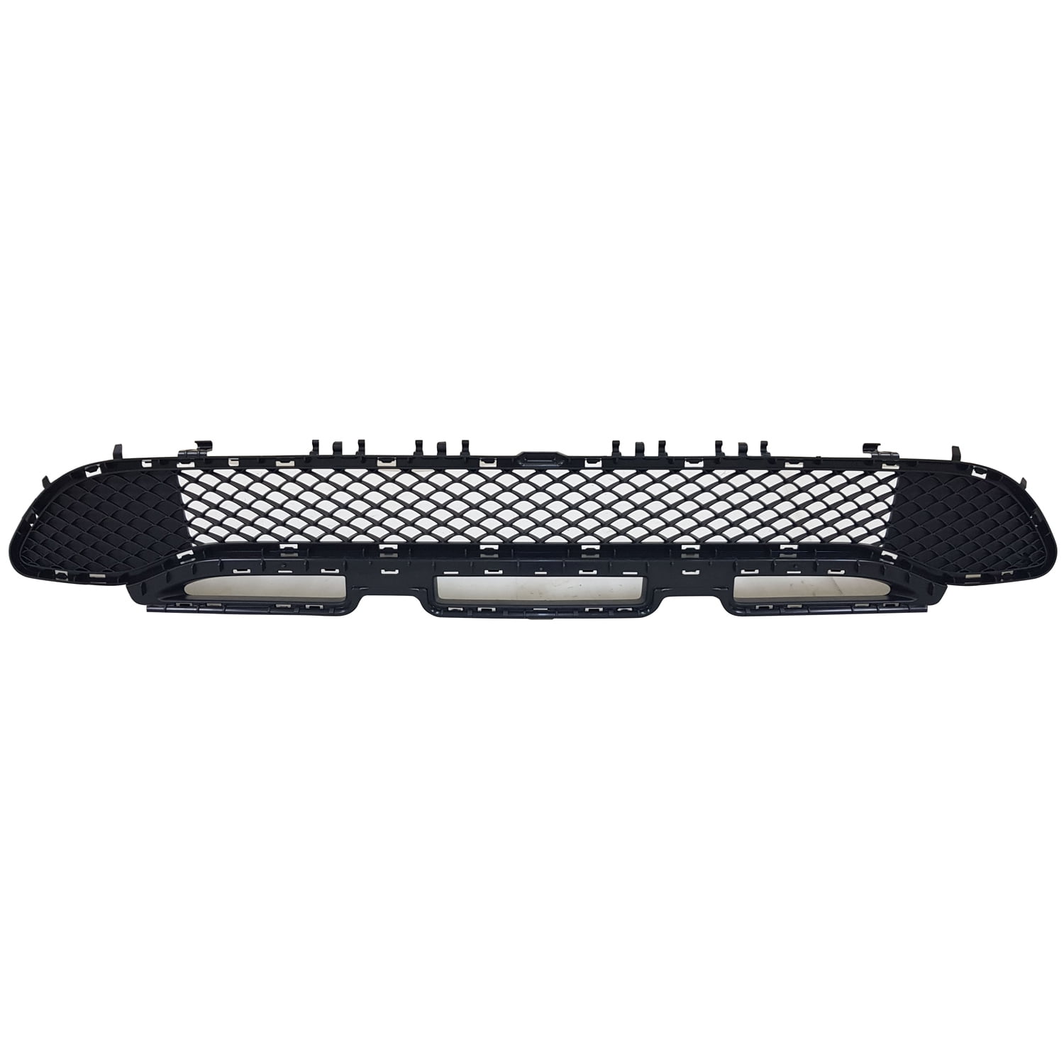 New Aftermarket Premium Fit Black Front Bumper Cover Grille Plastic ...