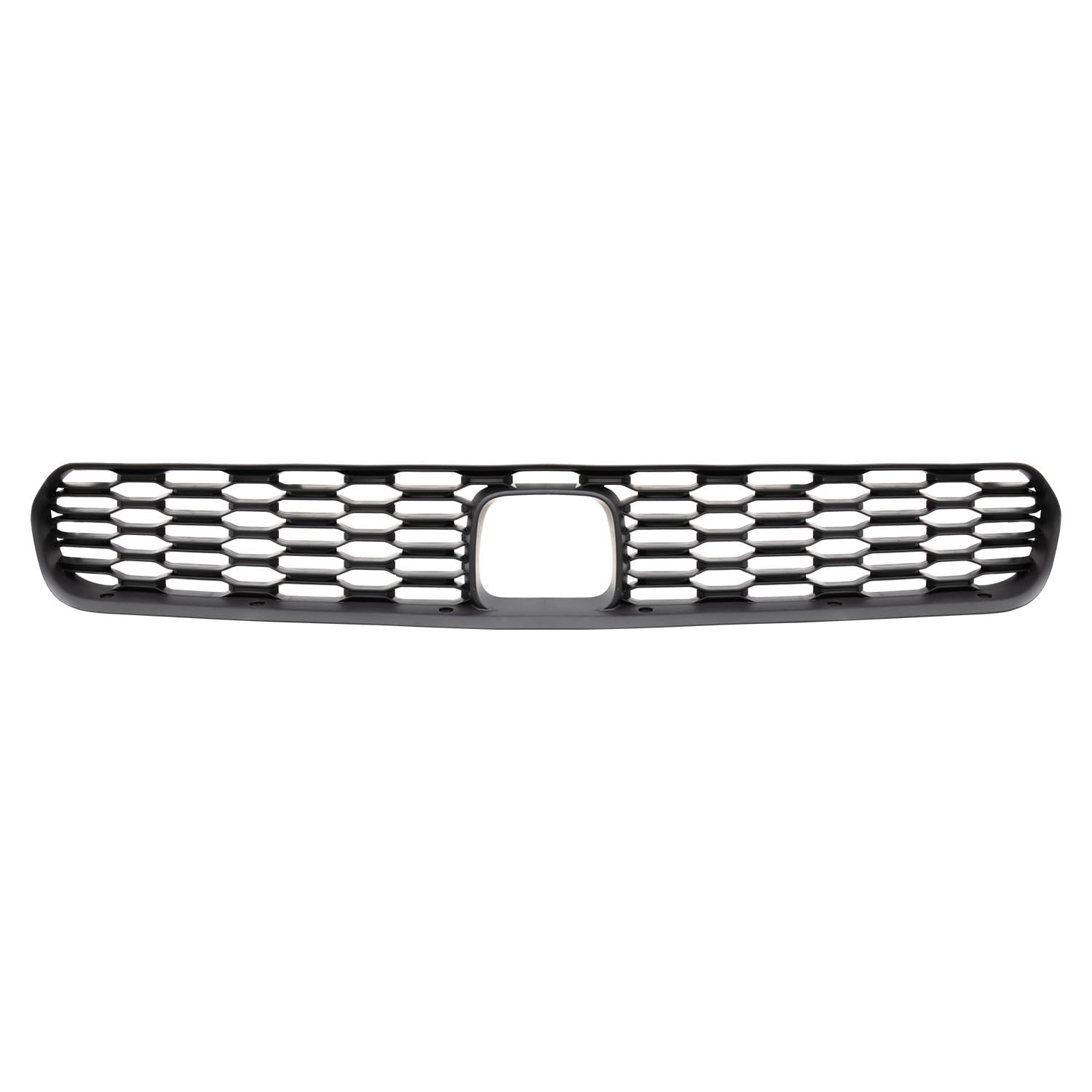 New Aftermarket Premium Fit Black Front Bumper Cover Grille Plastic ...