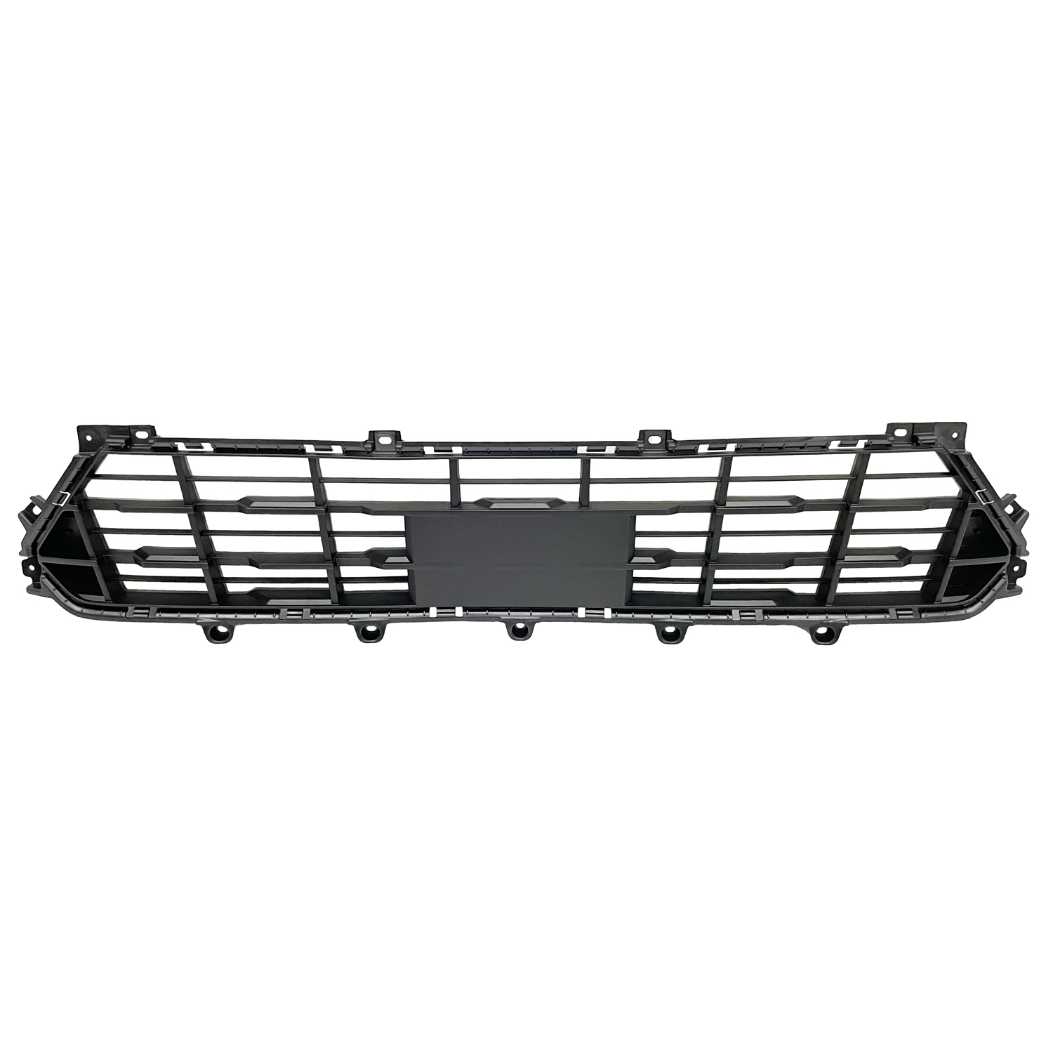 New Aftermarket Premium Fit Black Front Bumper Cover Grille Plastic ...