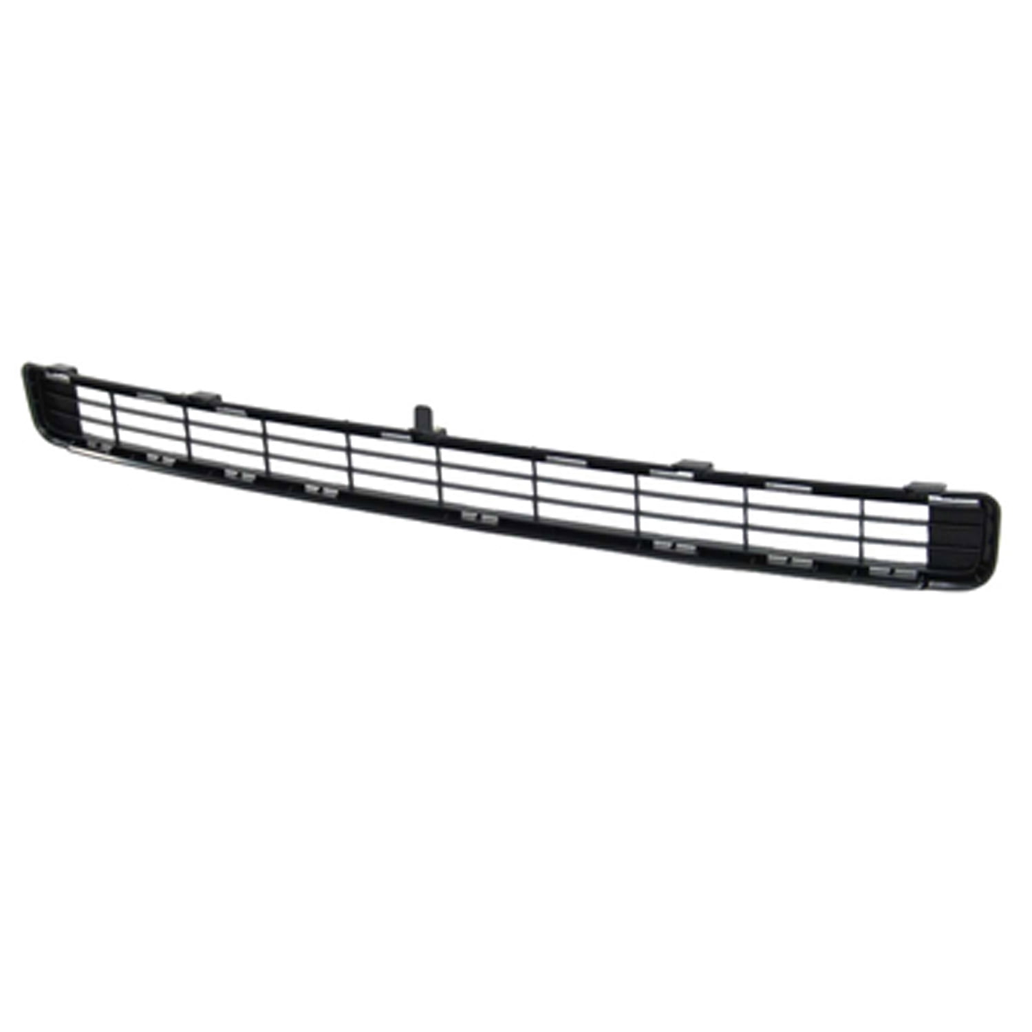 New Aftermarket Premium Fit Black Front Upper Bumper Cover Grille ...