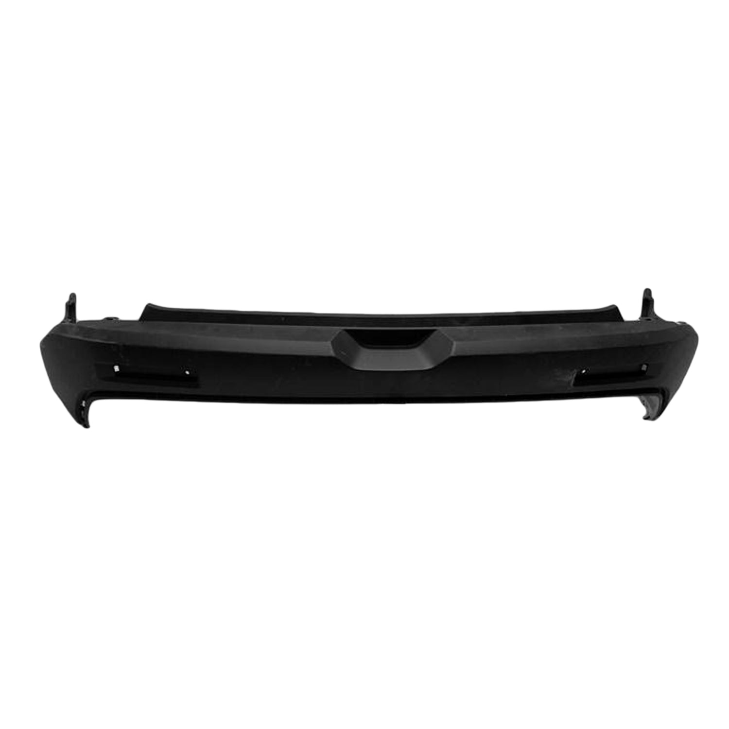 New Aftermarket Premium Fit Black Rear Bumper Cover 84261221 CAPA fits ...