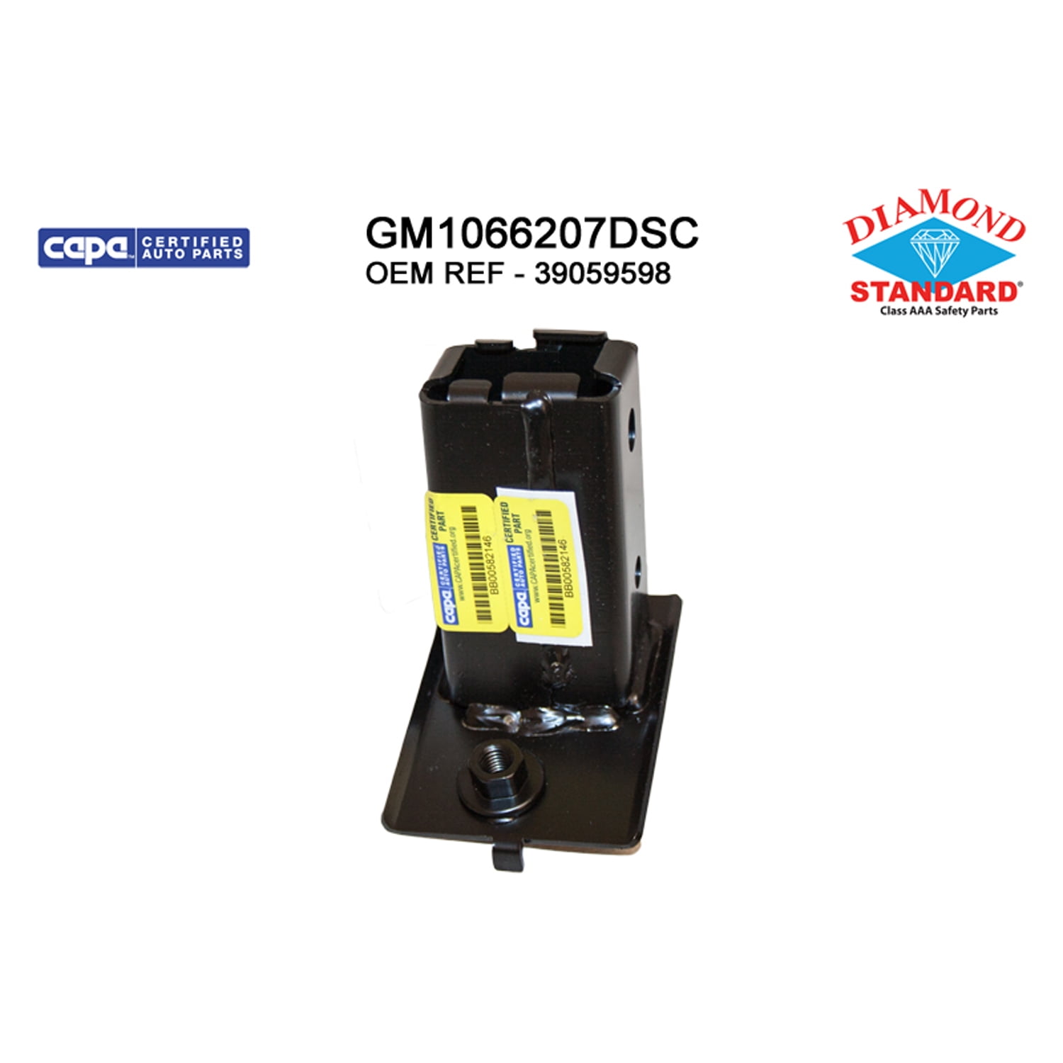 New Aftermarket Premium Fit Bumper Impact Bar Bracket 39059598 CAPA ...