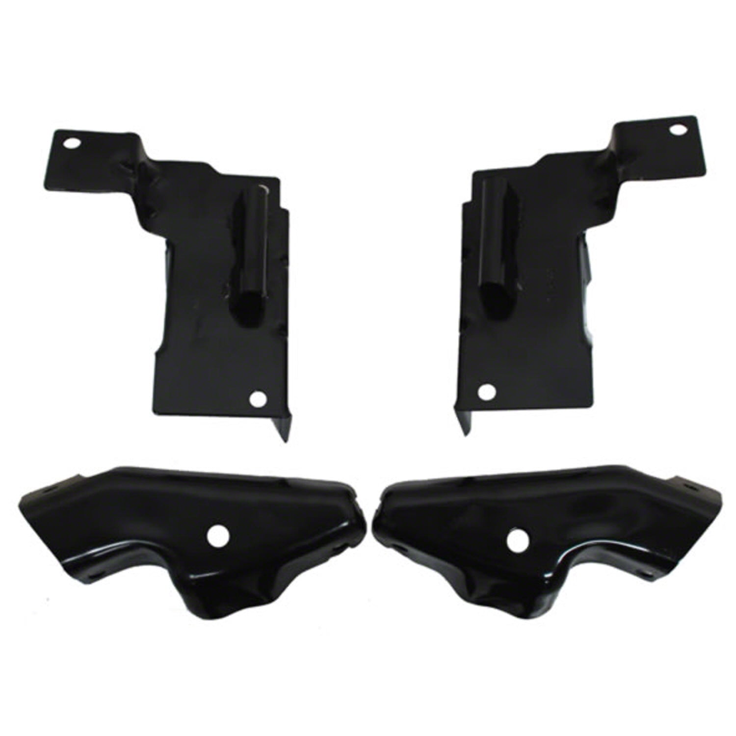 New Aftermarket Premium Fit Bumper Mounting Bracket Set Made Of Steel 4 ...