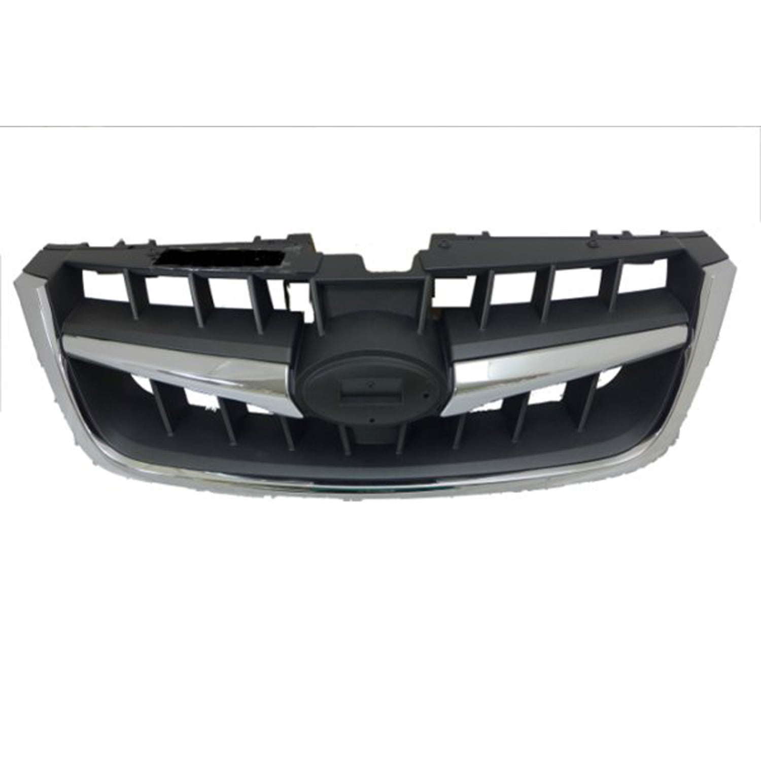 New Aftermarket Premium Fit Chrome / Black Front Grille 91121AG27A fits ...