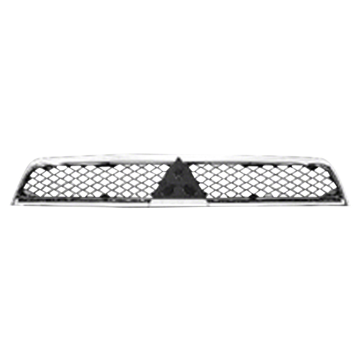 New Aftermarket Premium Fit Chrome Front Grille 7450A093 fits 2008-2011 ...