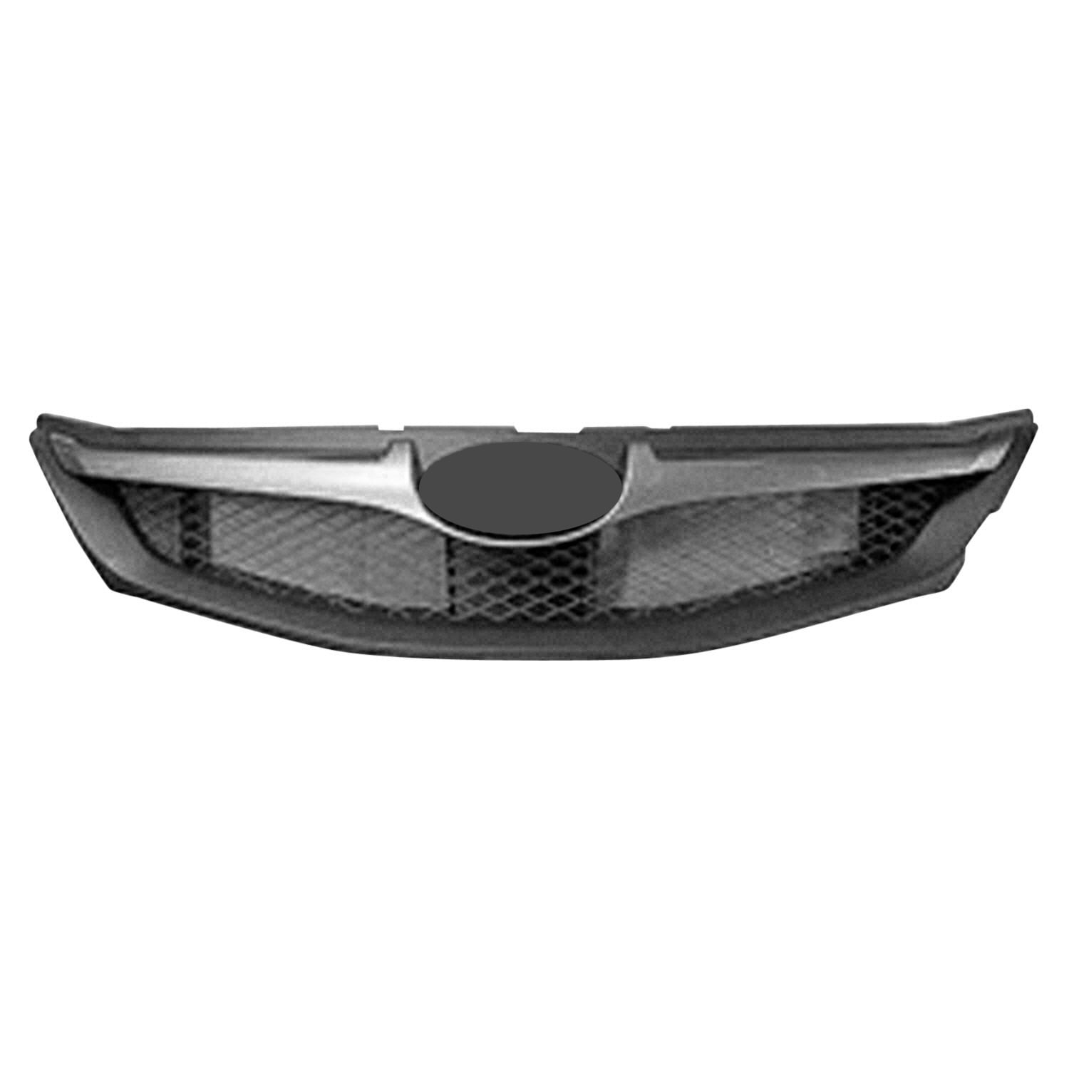 New Aftermarket Premium Fit Dark Gray / Silver Front Grille 91121FG041 ...