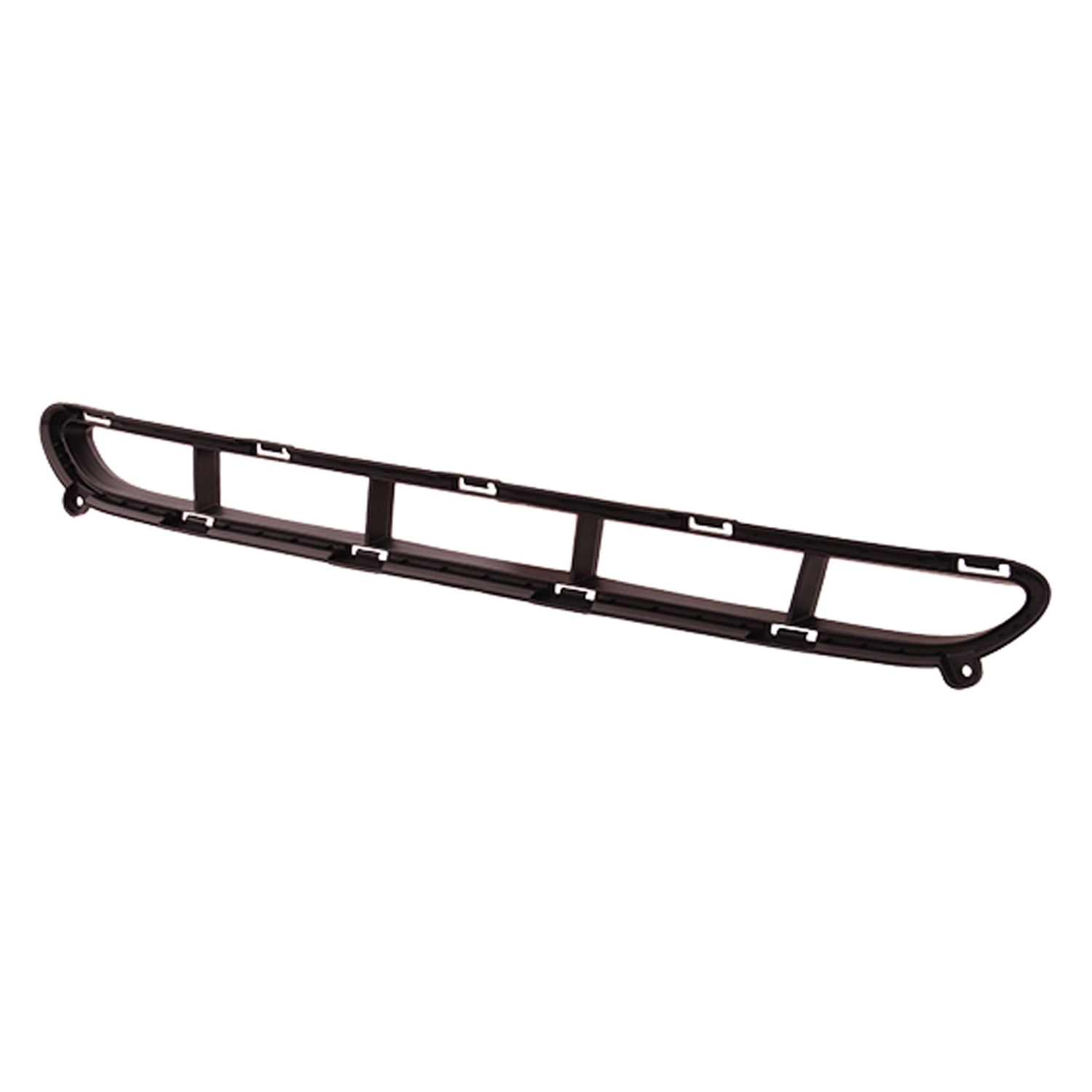 New Aftermarket CAPA Black Front Center Bumper Cover Molding Replaces ...