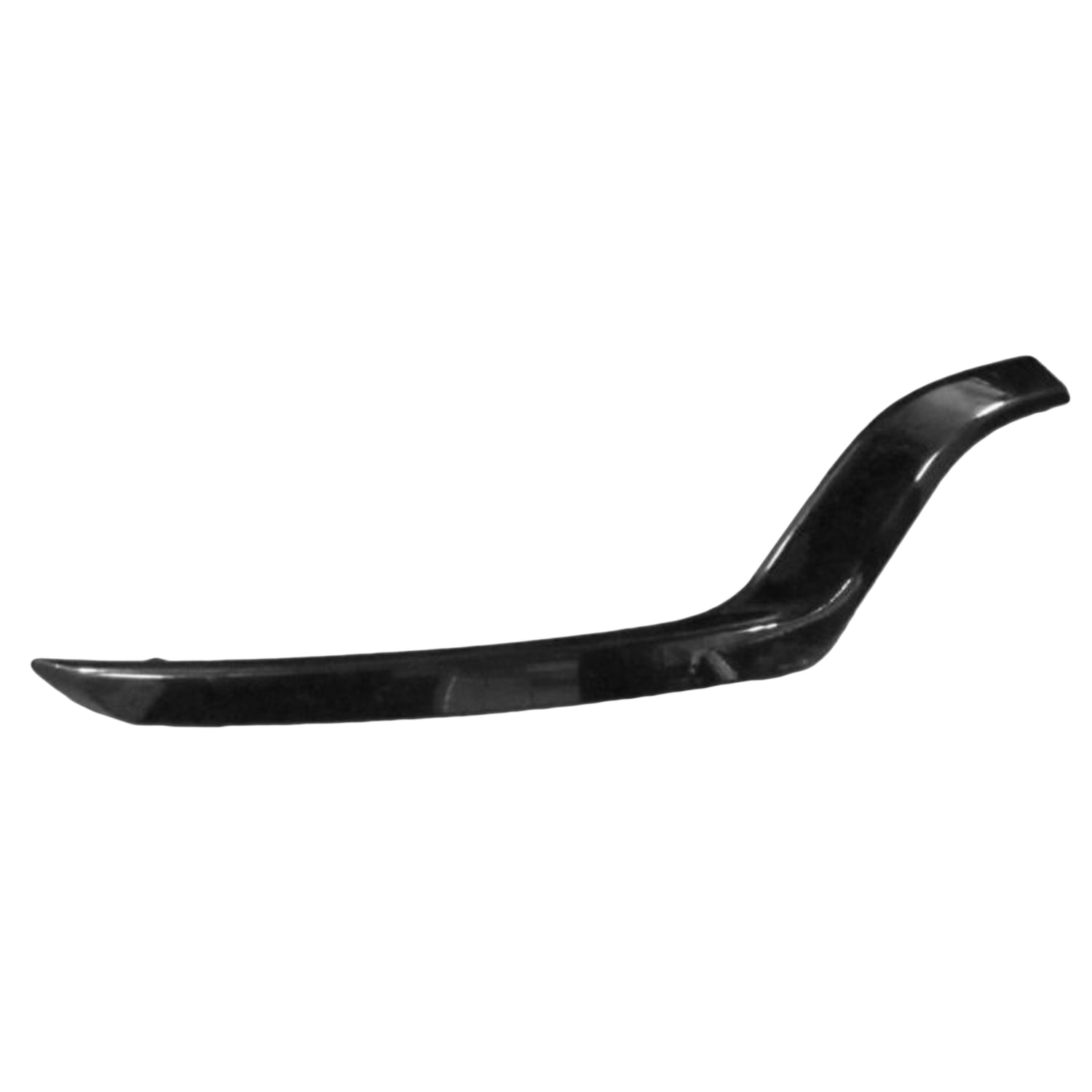 New Aftermarket CAPA Black Front Passenger Side Bumper Cover Molding ...