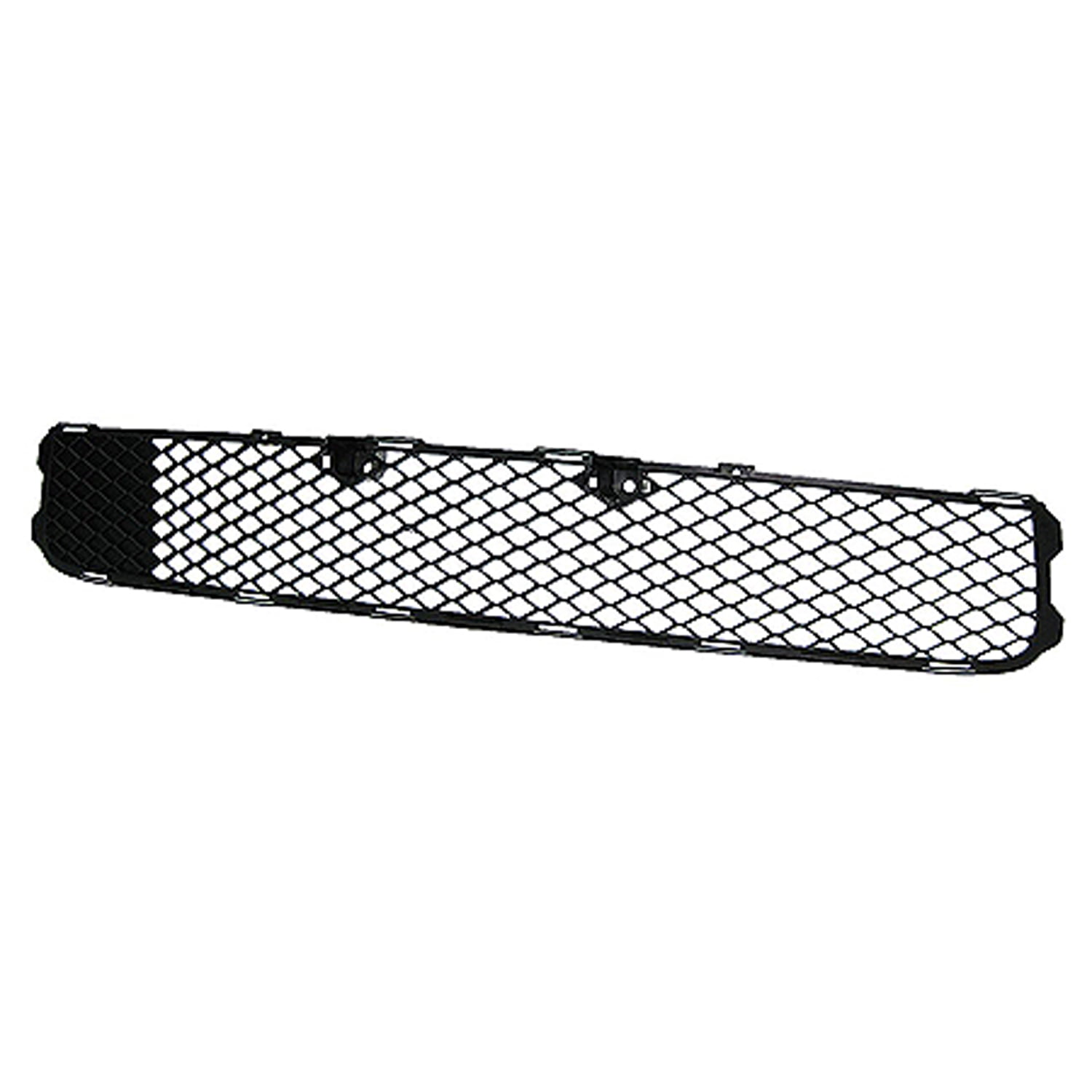 New Aftermarket Premium Fit Matte-Black Front Bumper Cover Grille ...