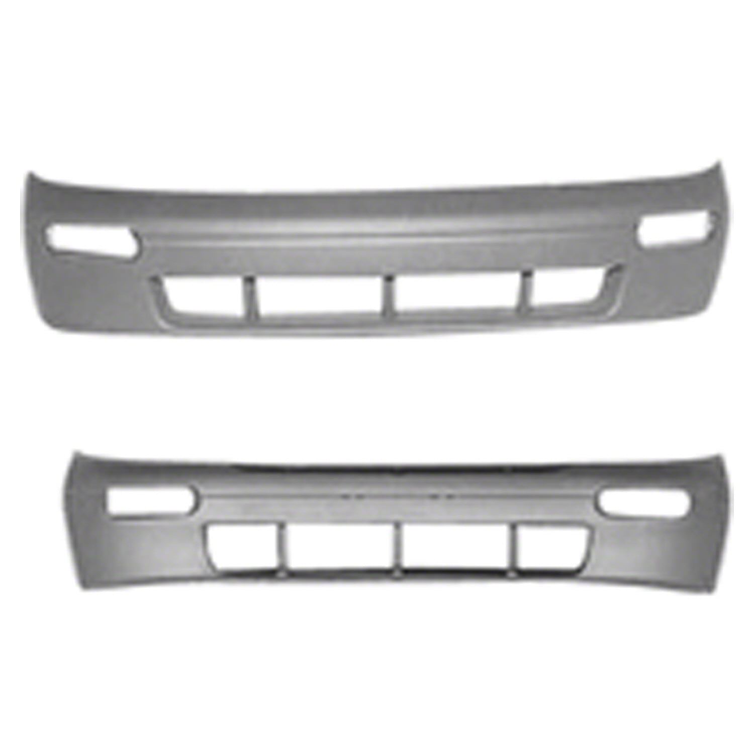 New Aftermarket Unpainted Front Bumper Cover Replaces F20221E425 fits ...