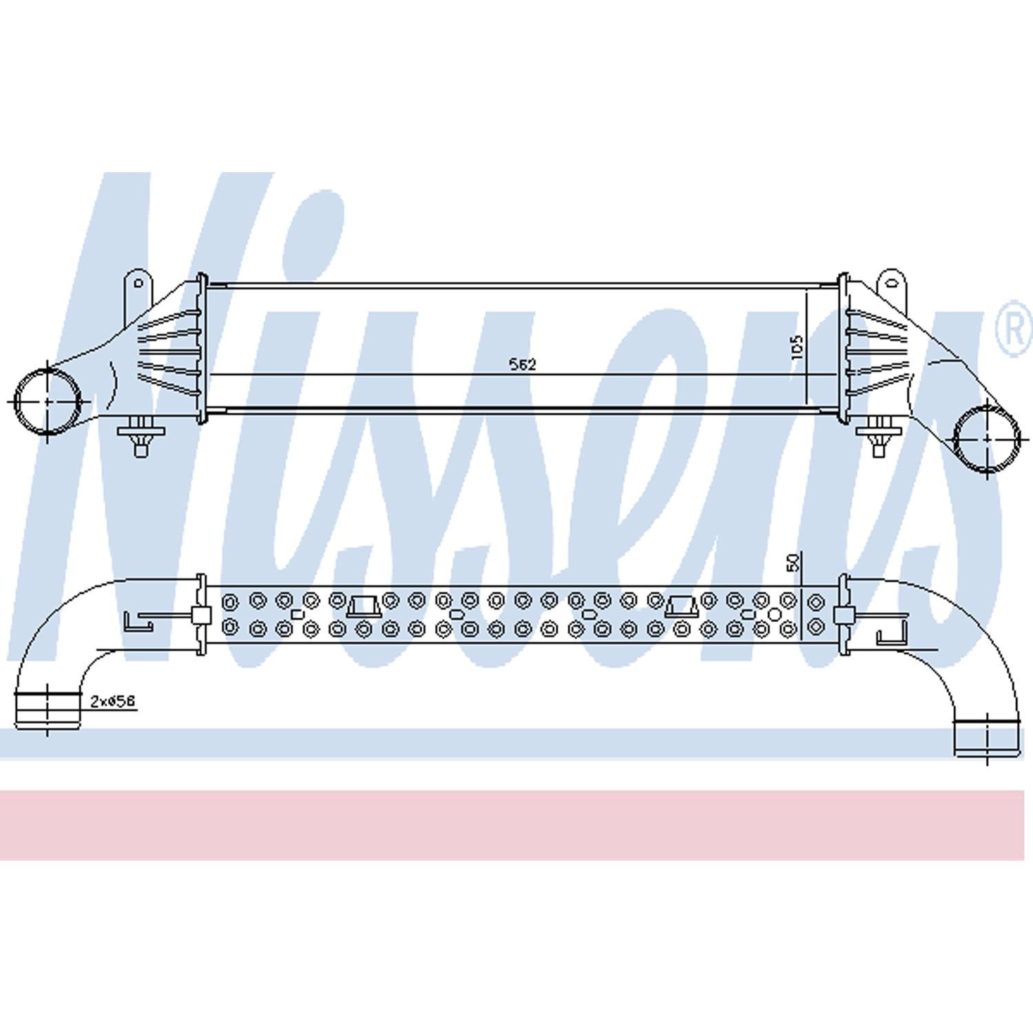 New Aftermarket Premium Intercooler / Charge Air Cooler 2045000100 fits ...