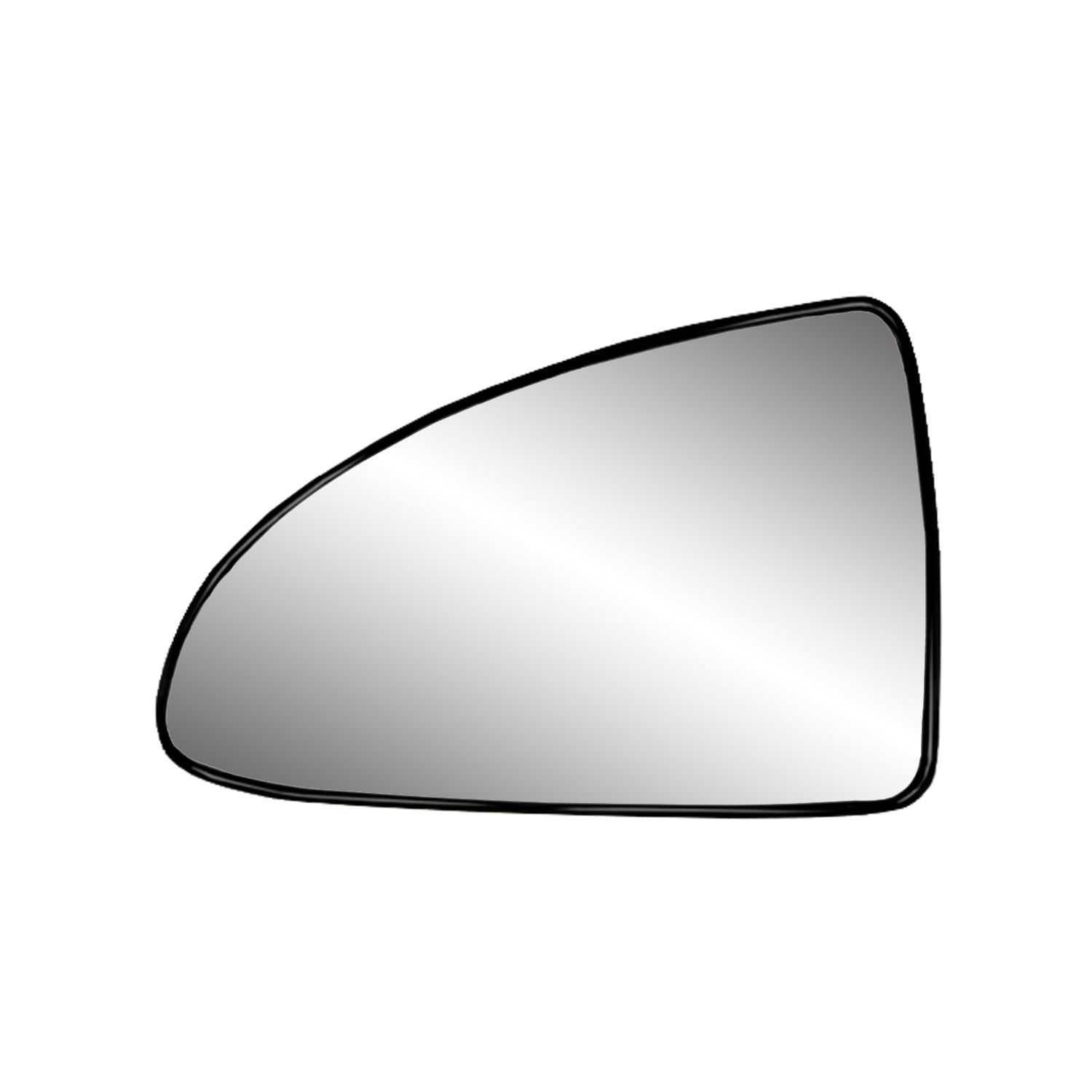 New Aftermarket Premium Repl Outside Mirror Glass Left Heated encased ...