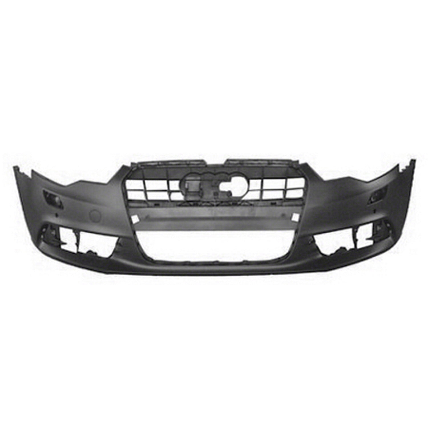 New Aftermarket Unpainted Front Bumper Cover Replaces 4G0807065AGRU ...