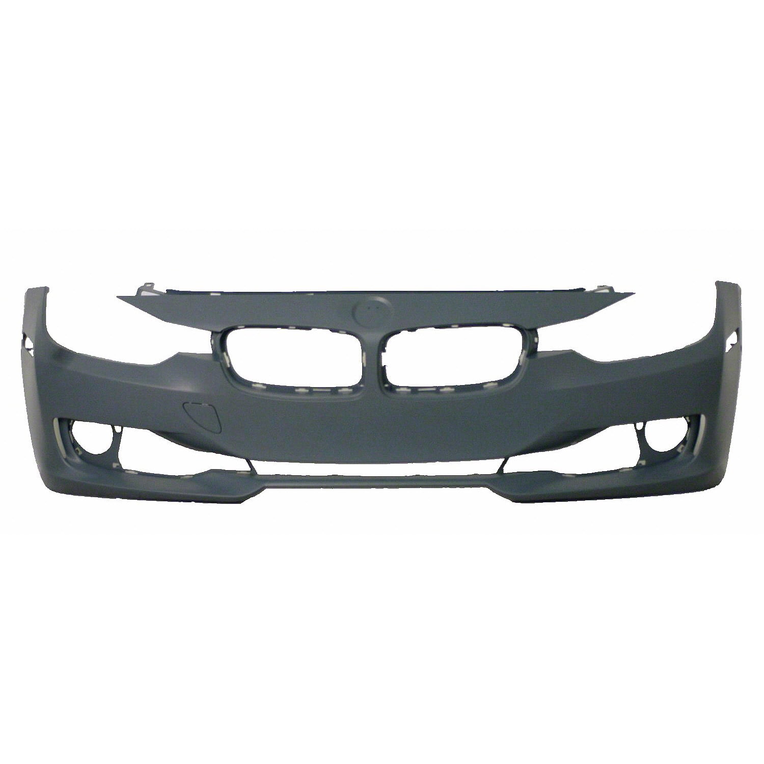 New Aftermarket Unpainted Front Bumper Cover Replaces 51117293013 With ...