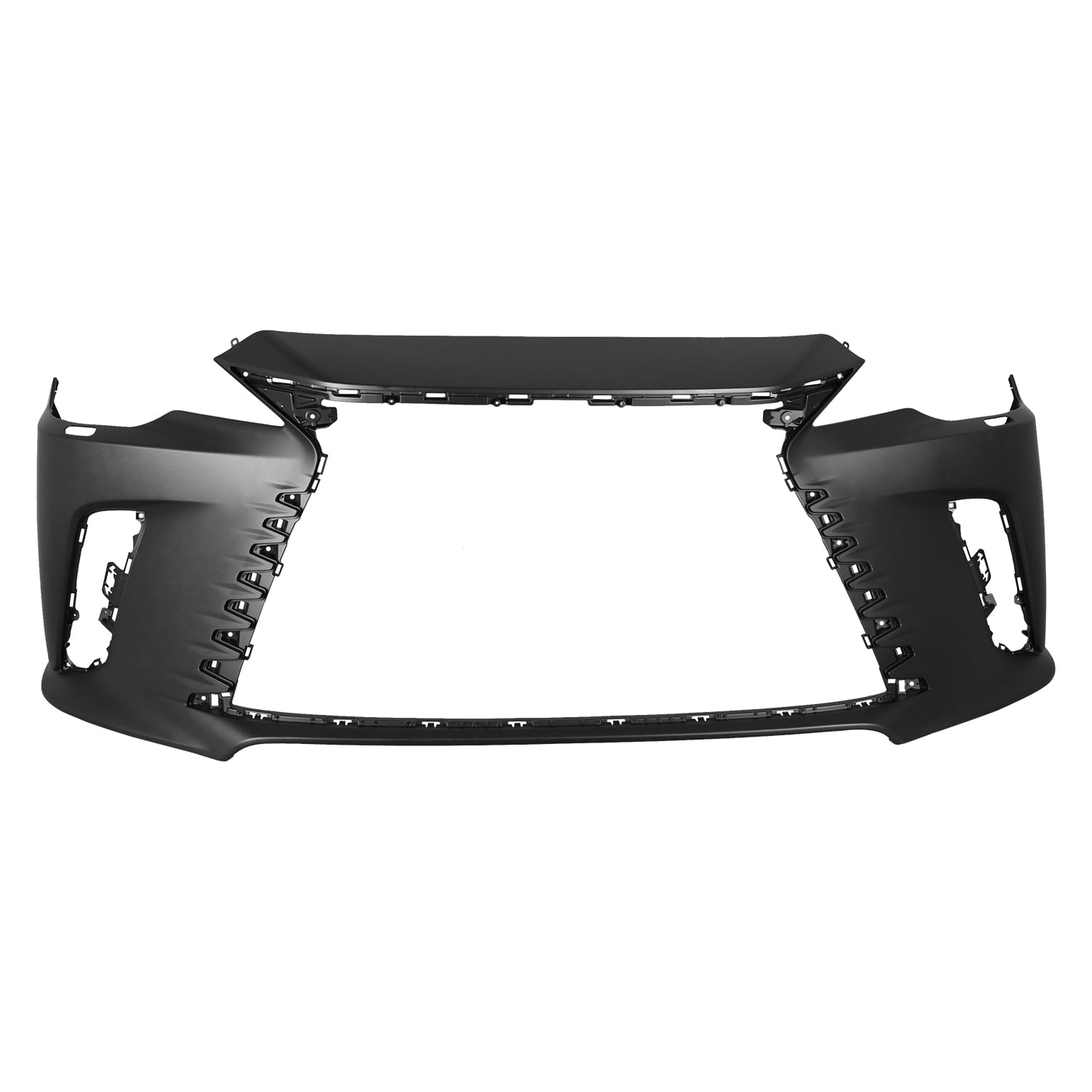 New Aftermarket Unpainted Front Bumper Cover Replaces 521190E966 ...