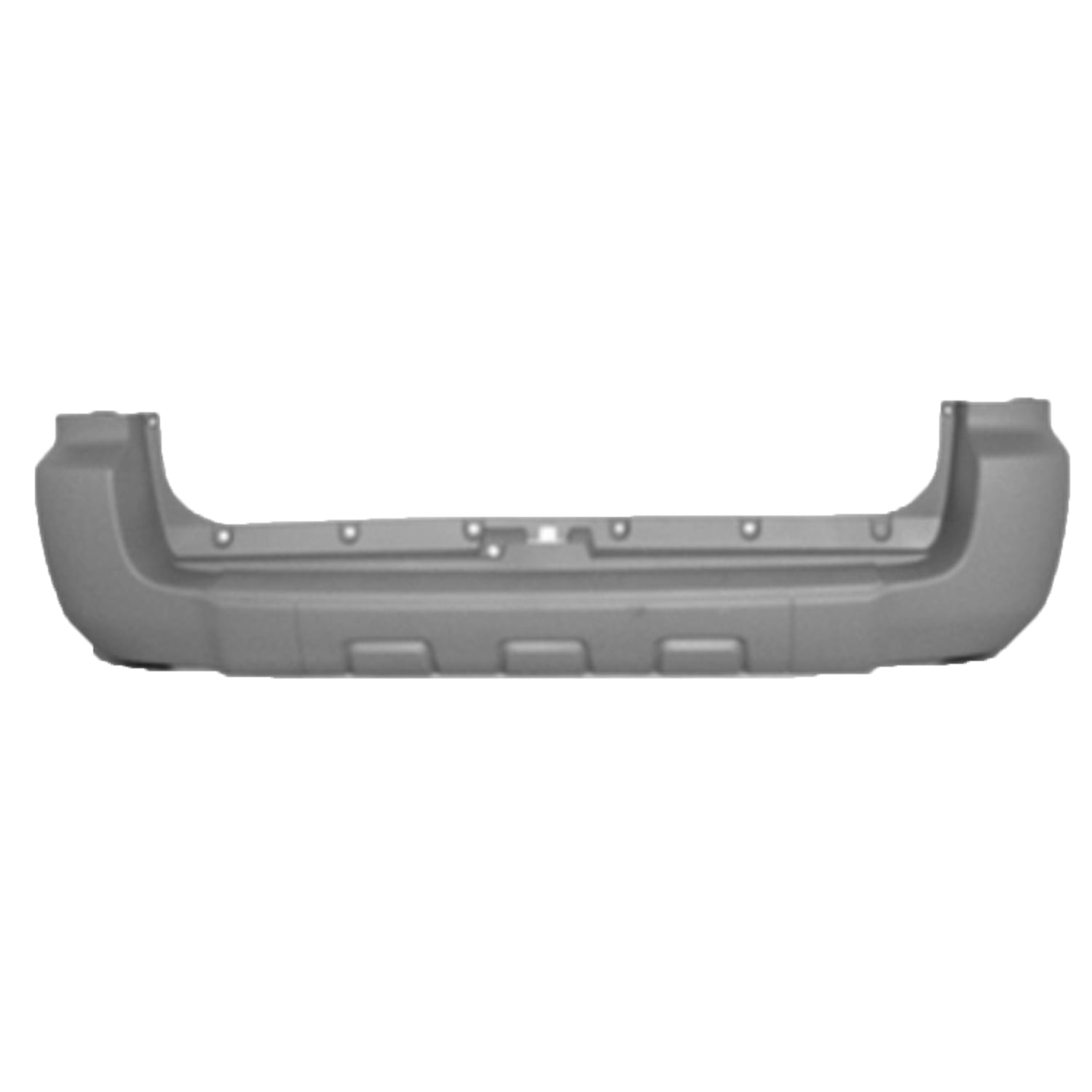 New Aftermarket Unpainted Rear Bumper Cover Replaces 5215935200 Without ...
