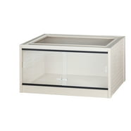 PawHut 29 Gallon Reptile Terrarium W/ Top Opening Windows & Air Vents ...